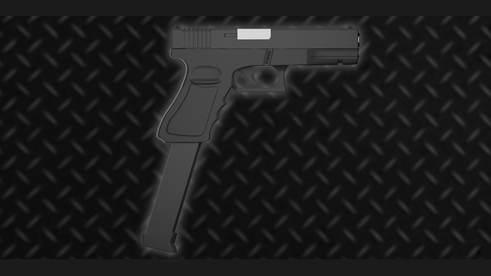 GLOCK18 FULL AUTO FULLY RIGGED 3D model rigged | CGTrader