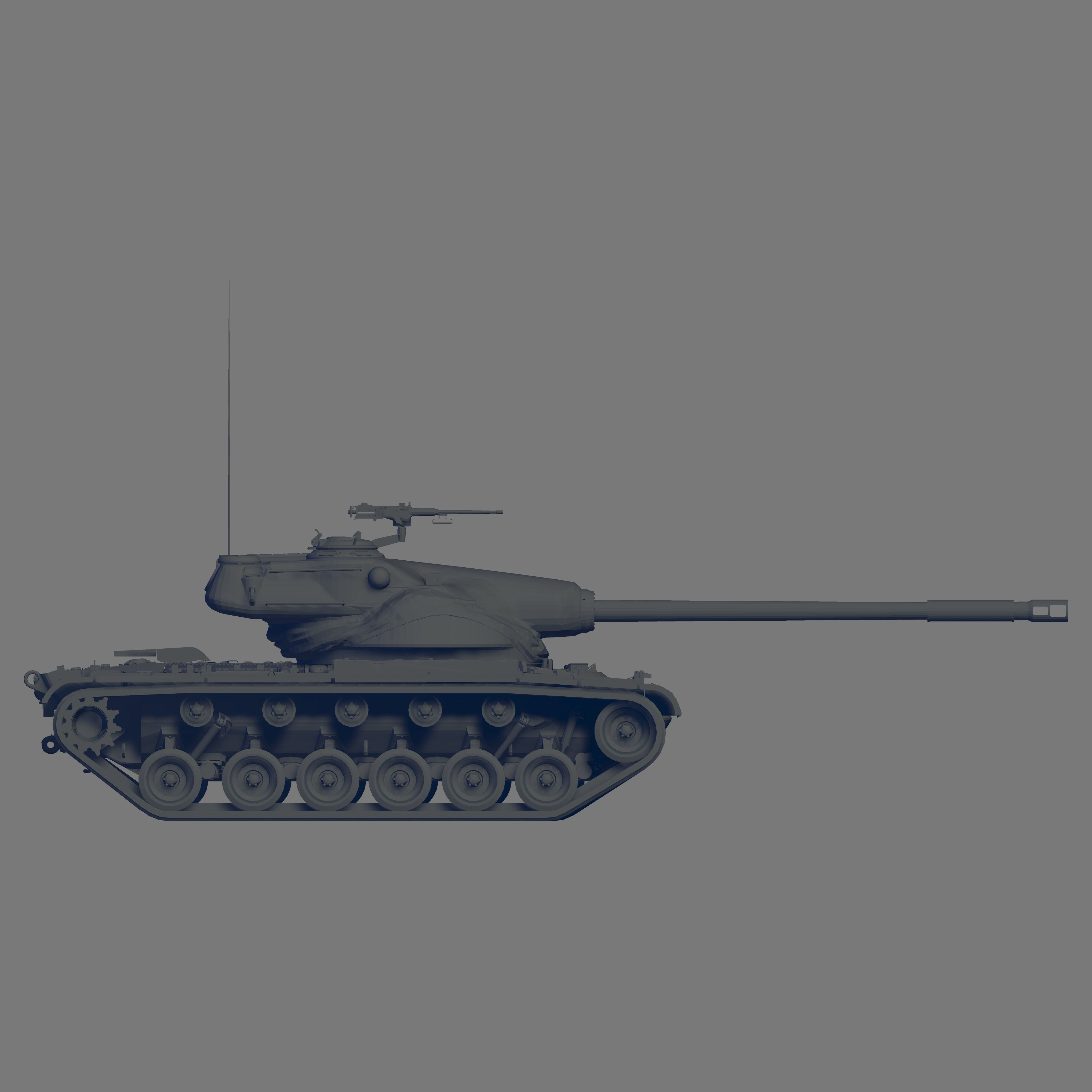 T54E1 3D model | CGTrader