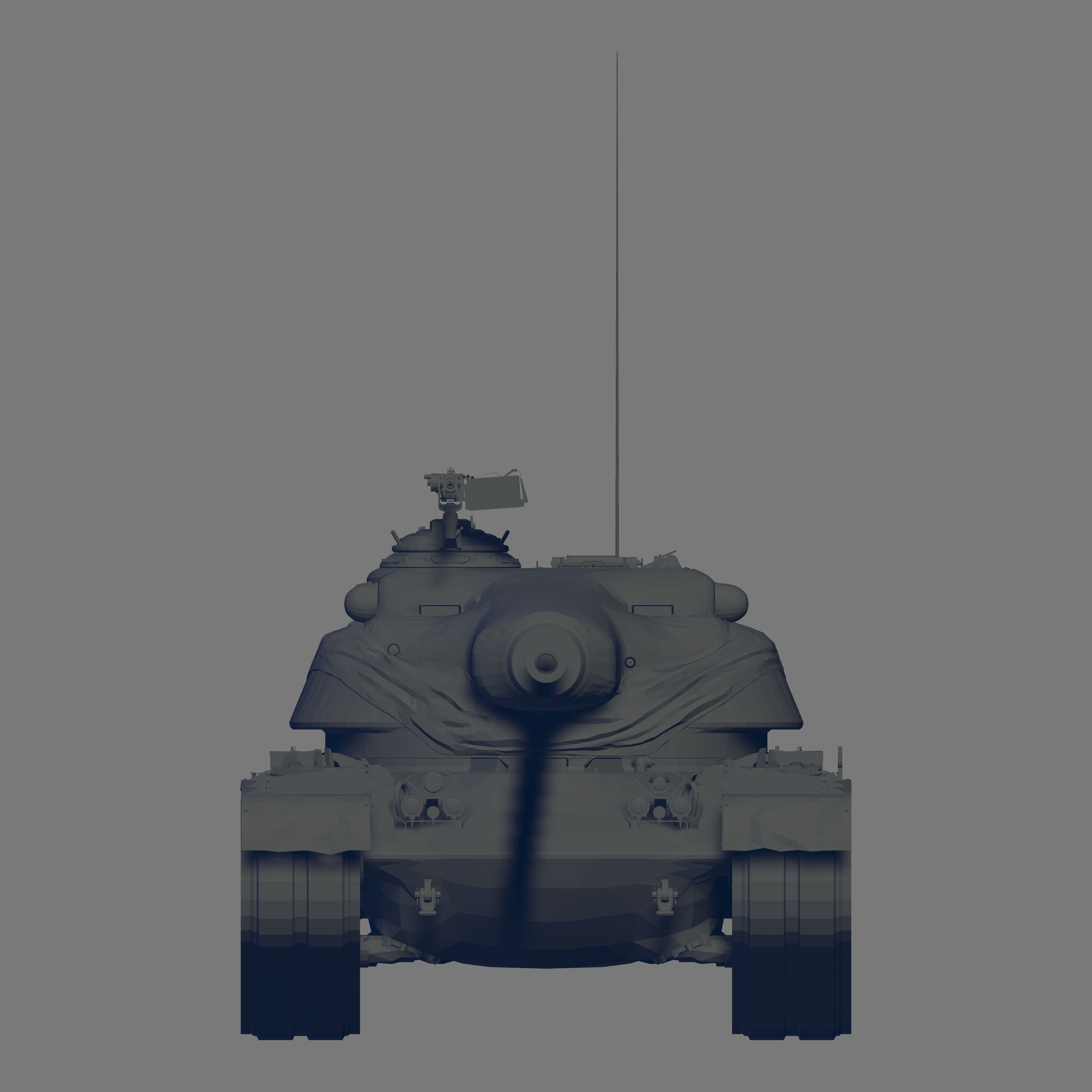 T54E1 3D model | CGTrader