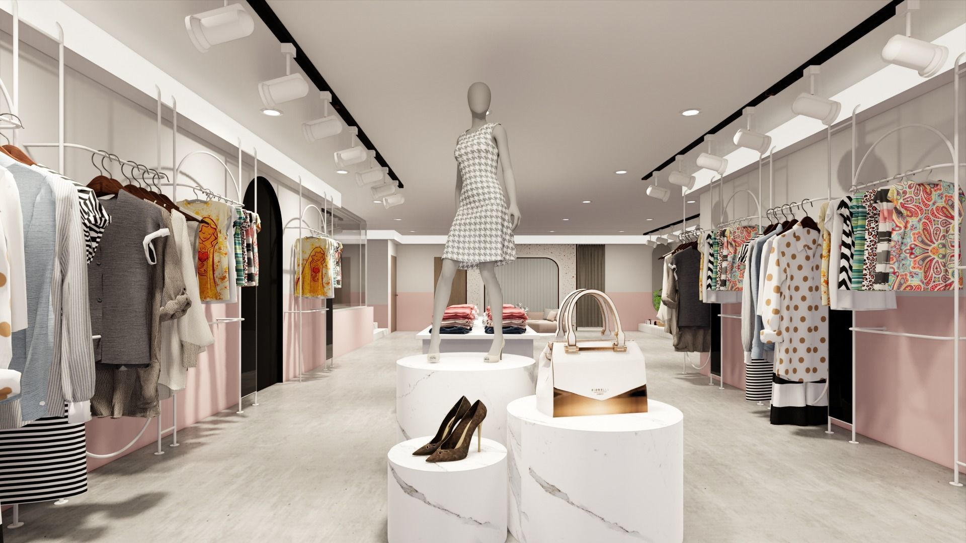 Fashion Store 3D model animated | CGTrader