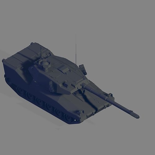 CCVL Tank 3D model | CGTrader