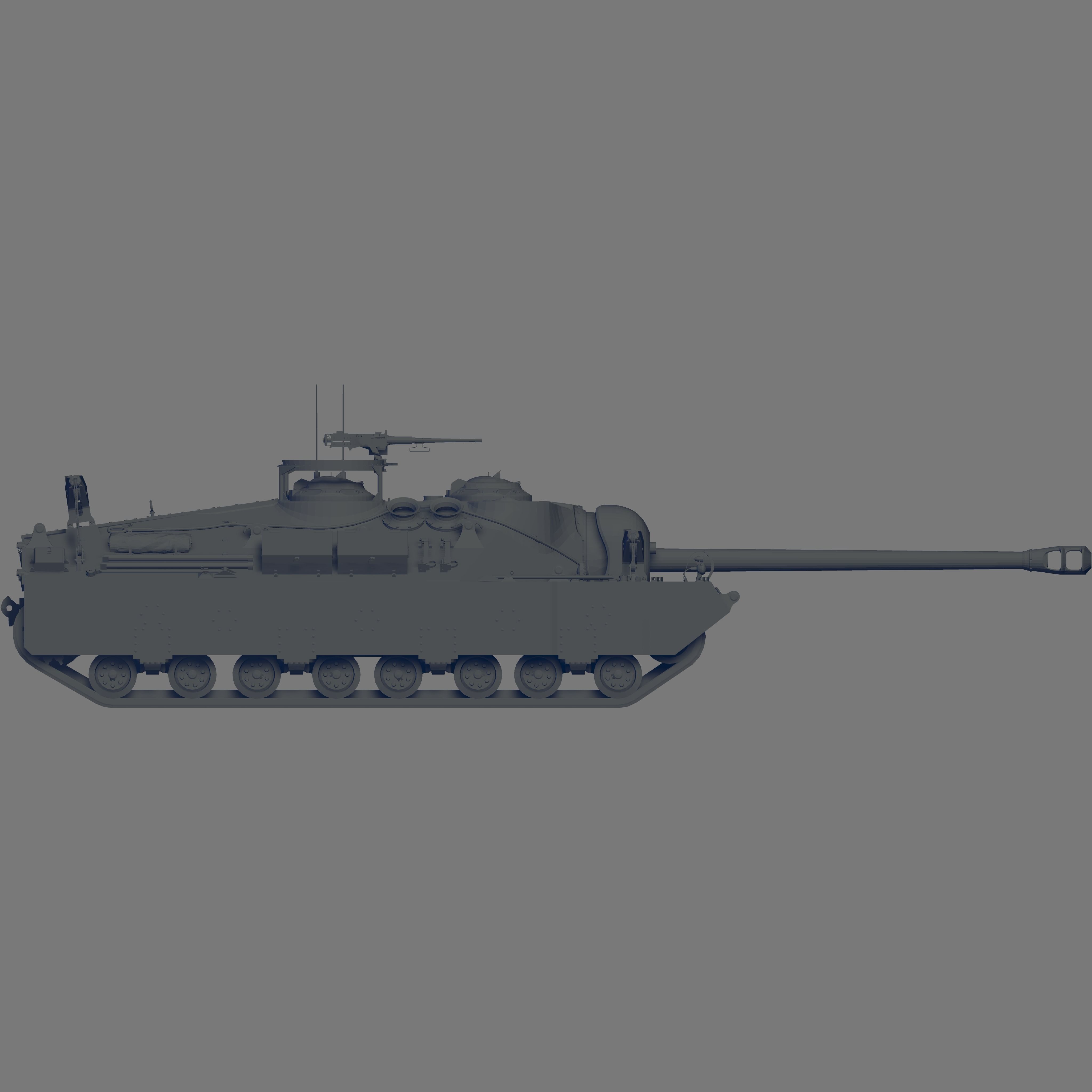 T95 Tank 3D model | CGTrader