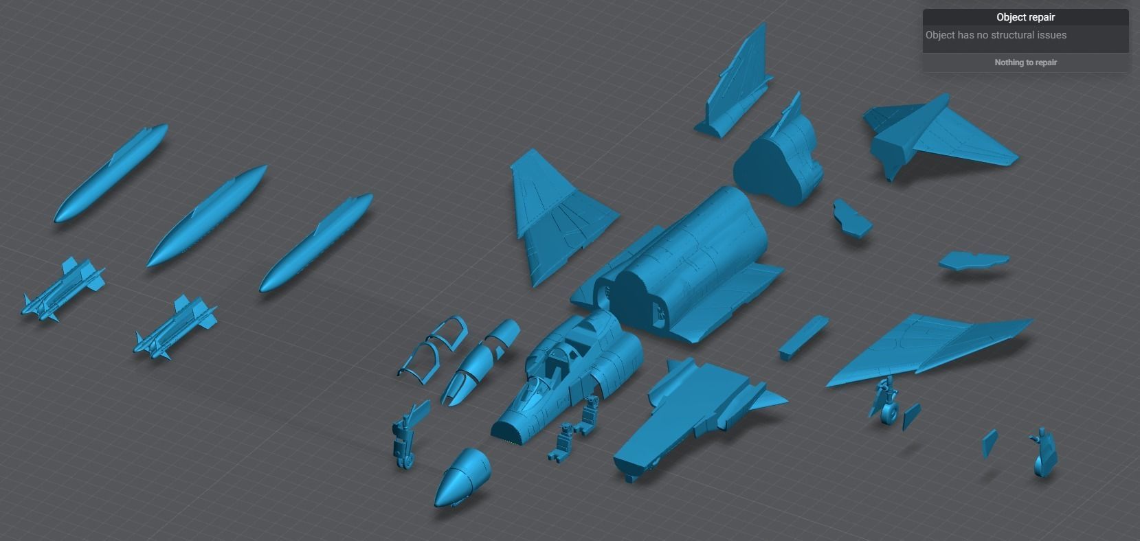 F4 Phantom Scale model 3D model 3D printable | CGTrader
