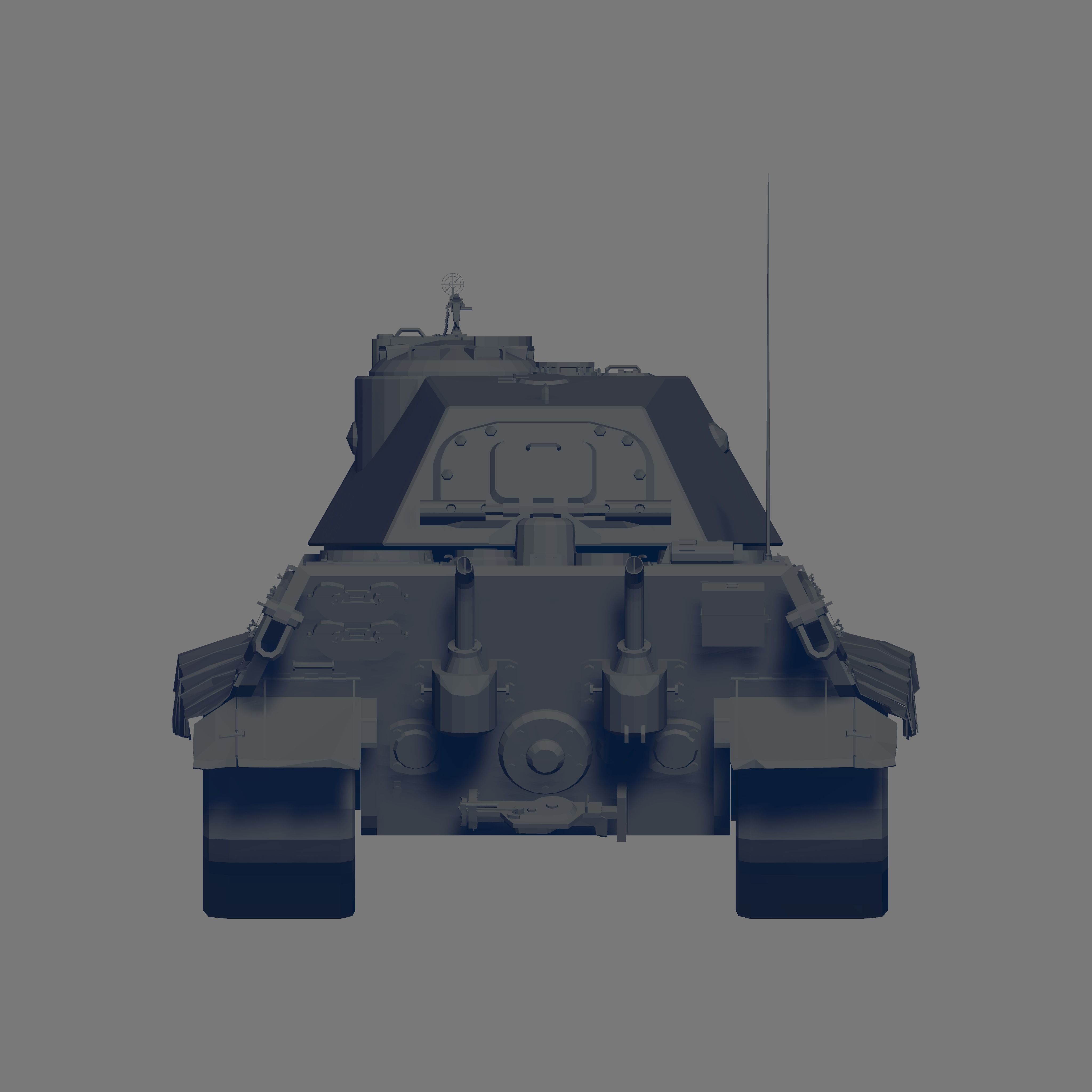Tiger II P 3D model | CGTrader