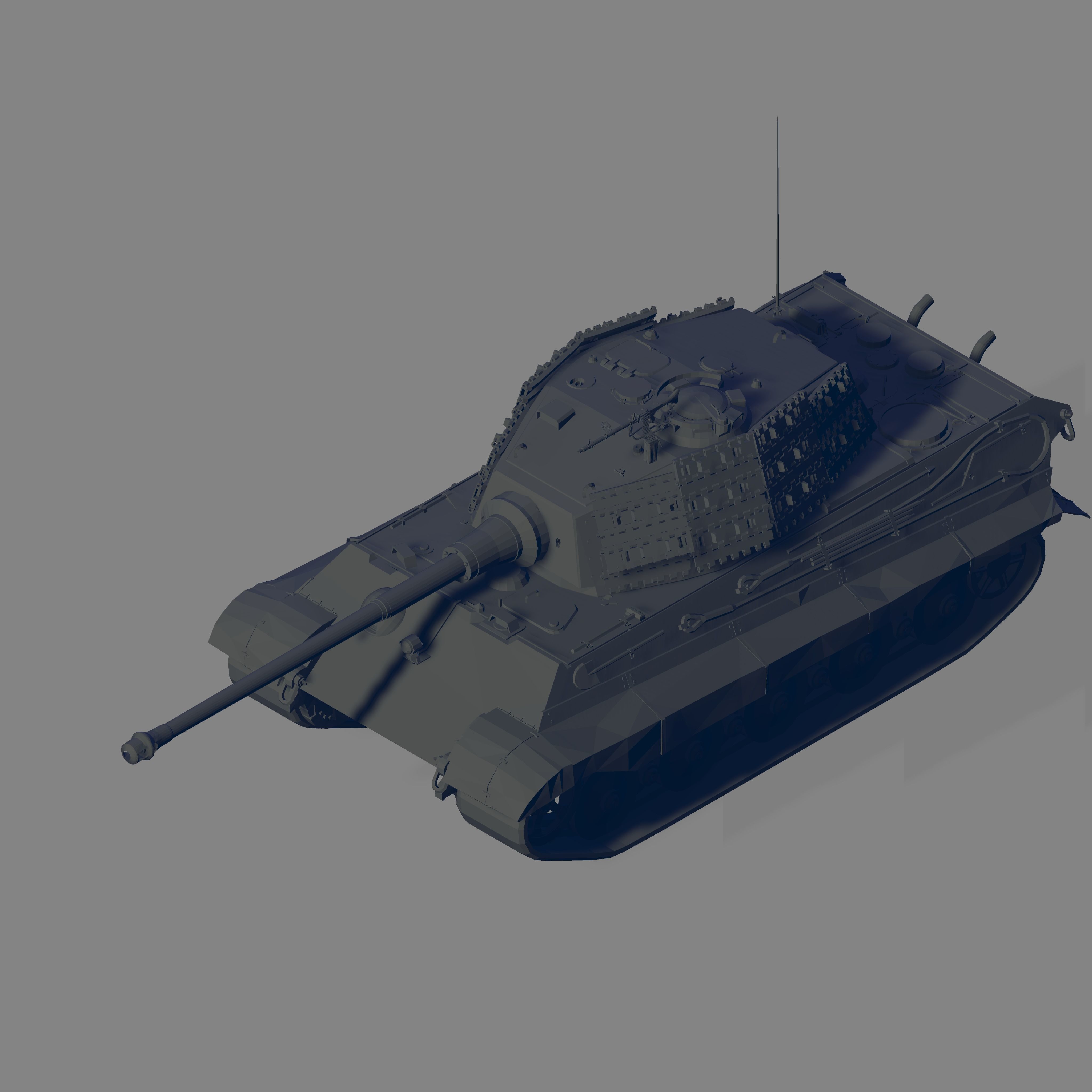 Tiger II H Sla 16 3D model | CGTrader