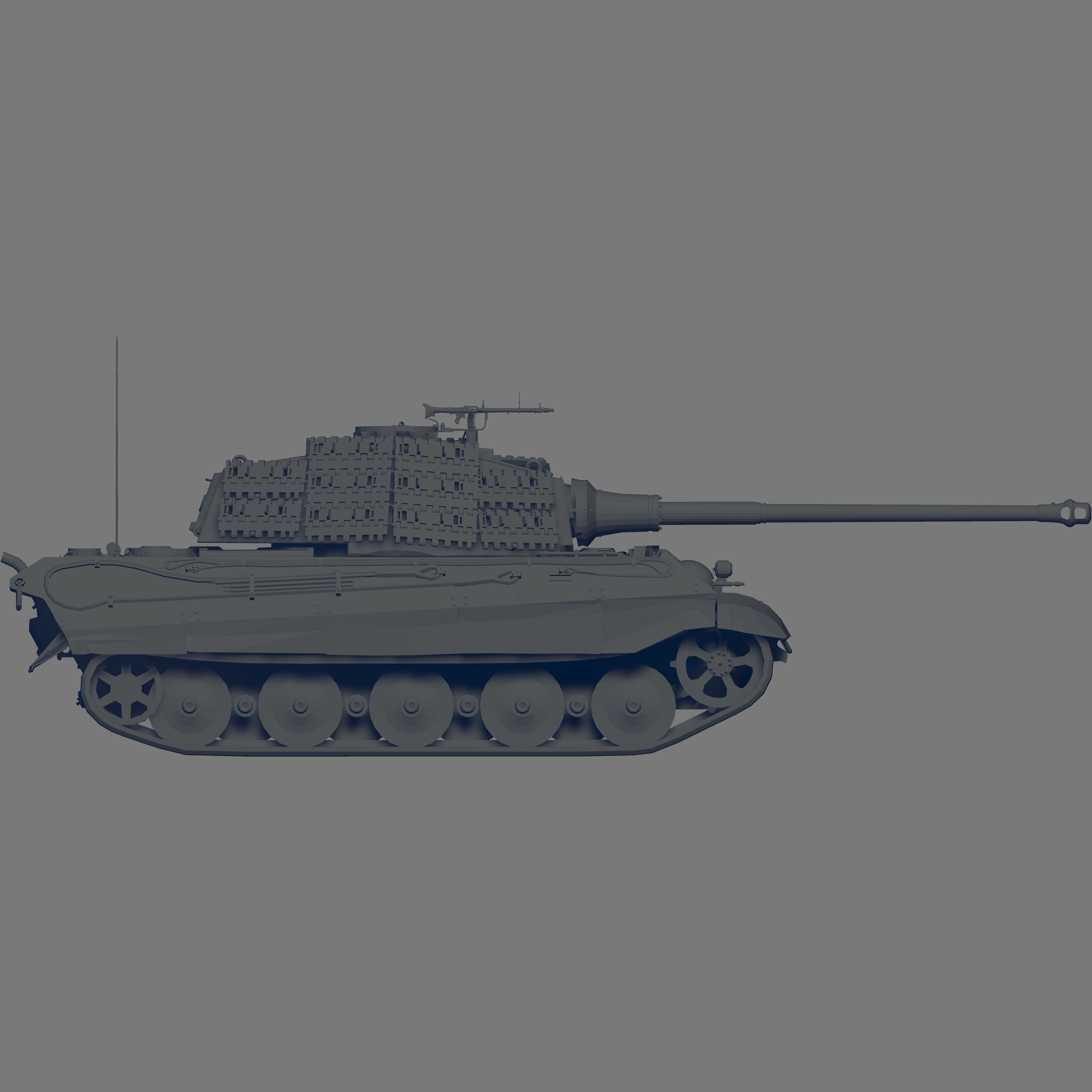 Tiger II H Sla 16 3D model | CGTrader