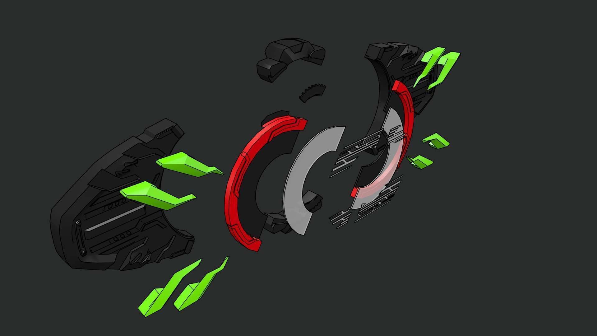 Kamen Rider Tycoon Bujin Sword 3D model | CGTrader