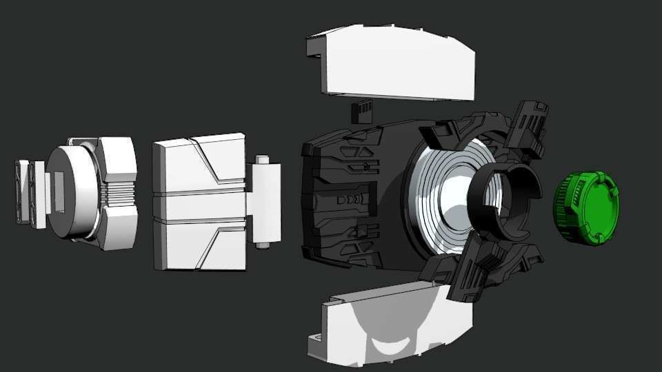 Kamen Rider Tycoon Bujin Sword 3D model | CGTrader