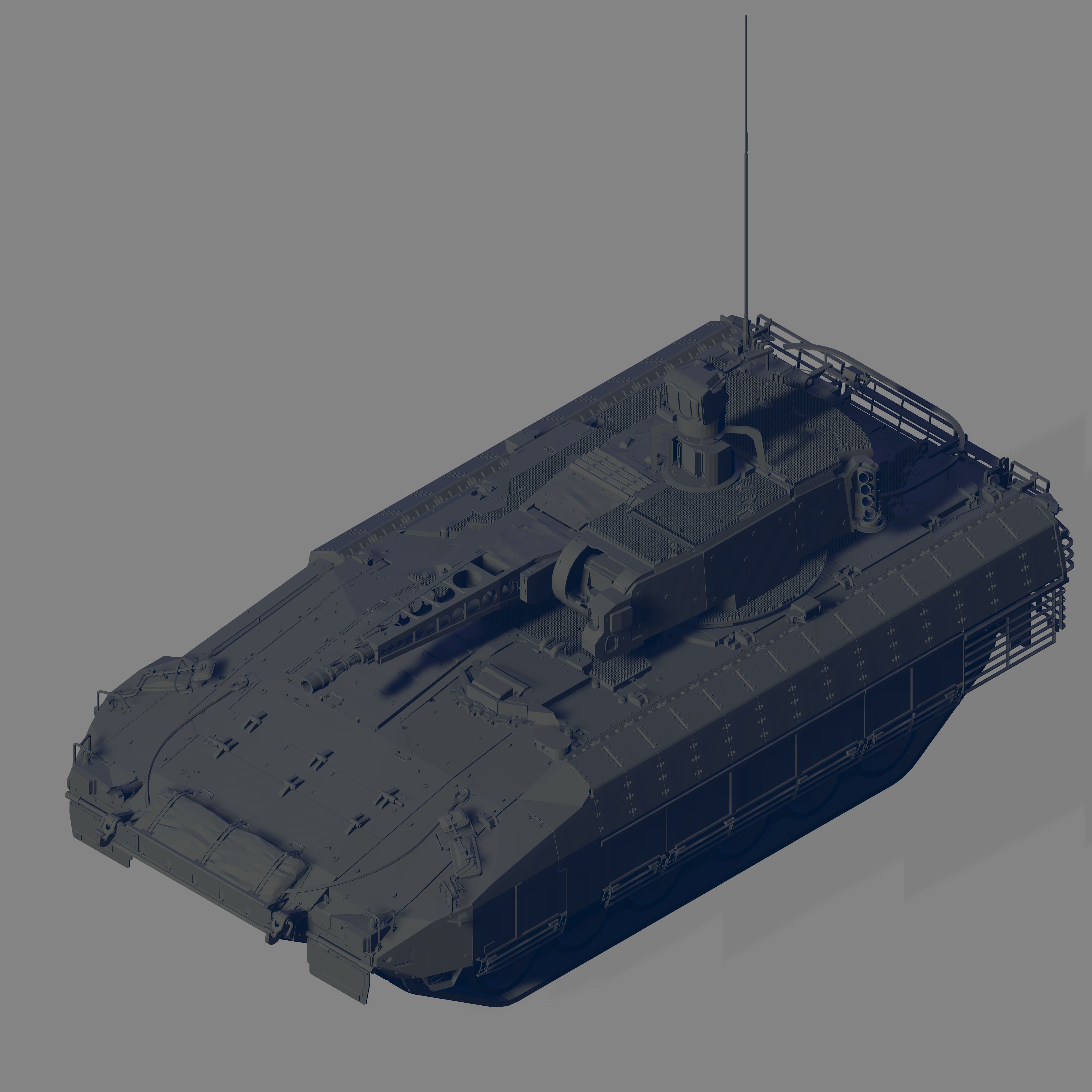 PUMA tank 3D model | CGTrader