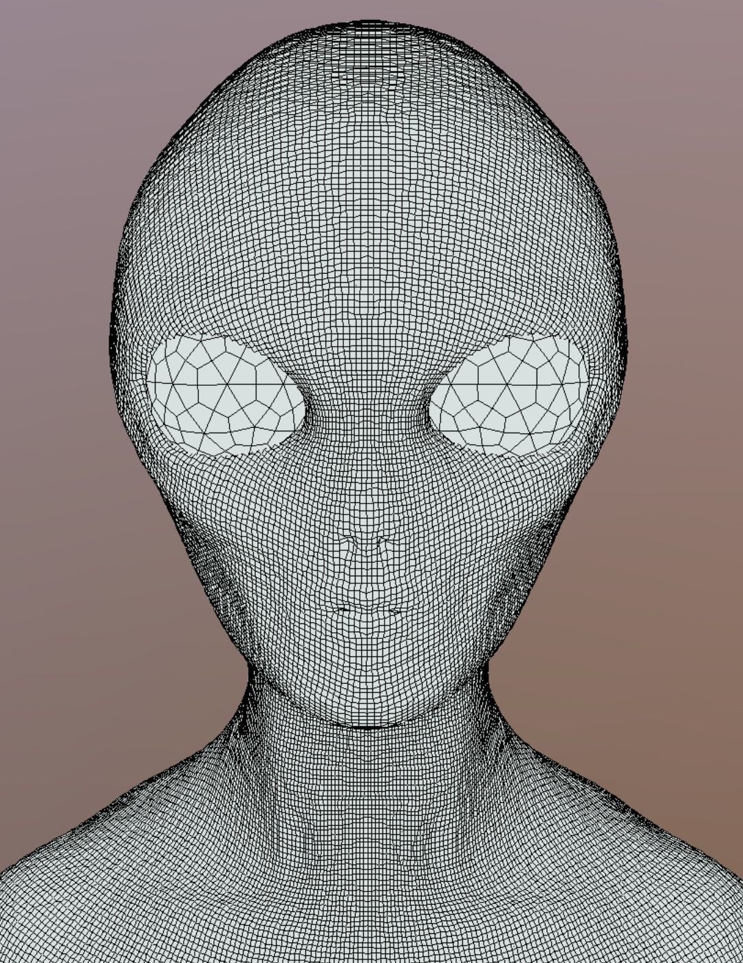 ET Grey - Rigged 3D model rigged | CGTrader