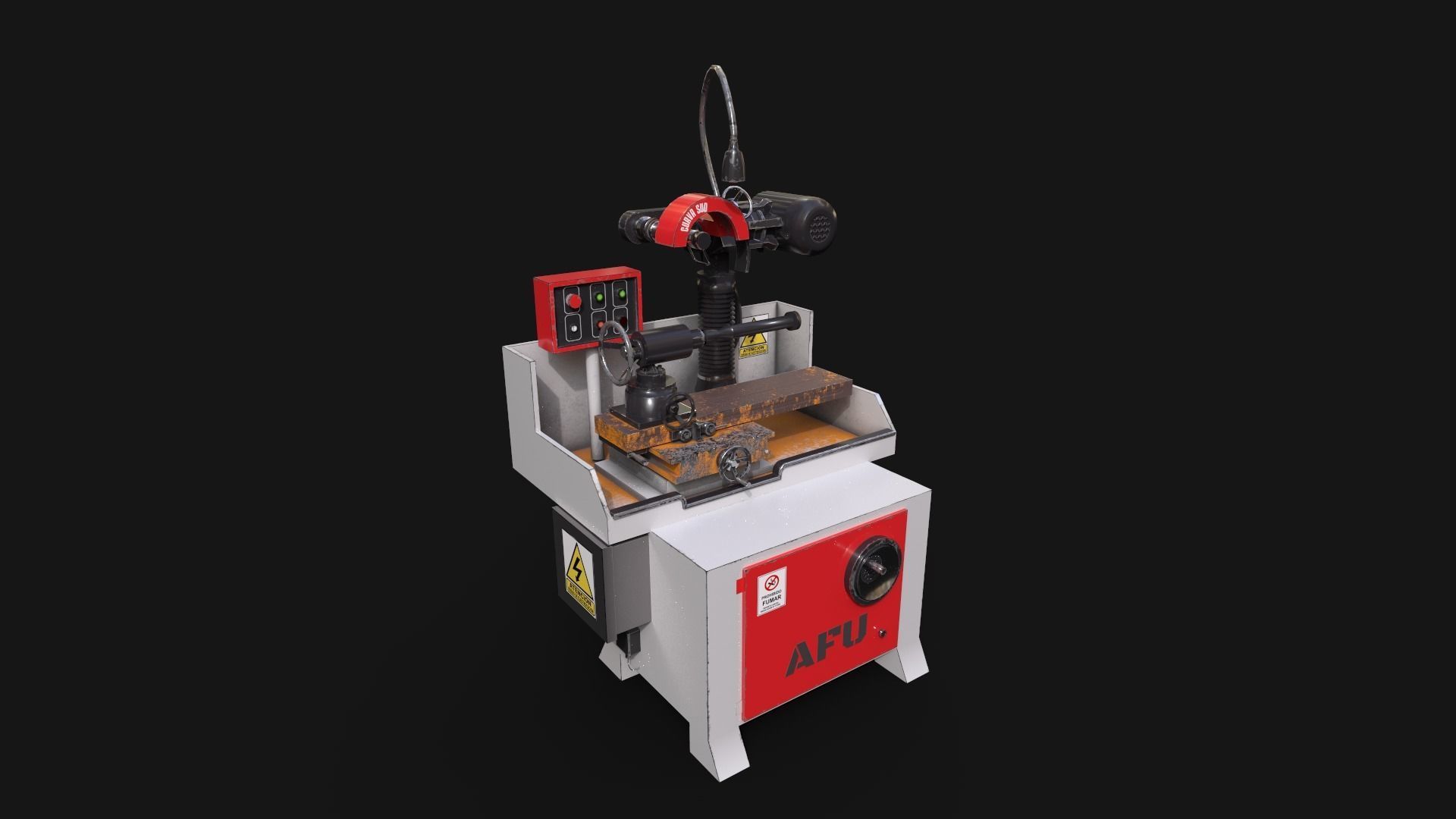 3D model Industrial Machine 3D model 01 VR / AR / low-poly | CGTrader