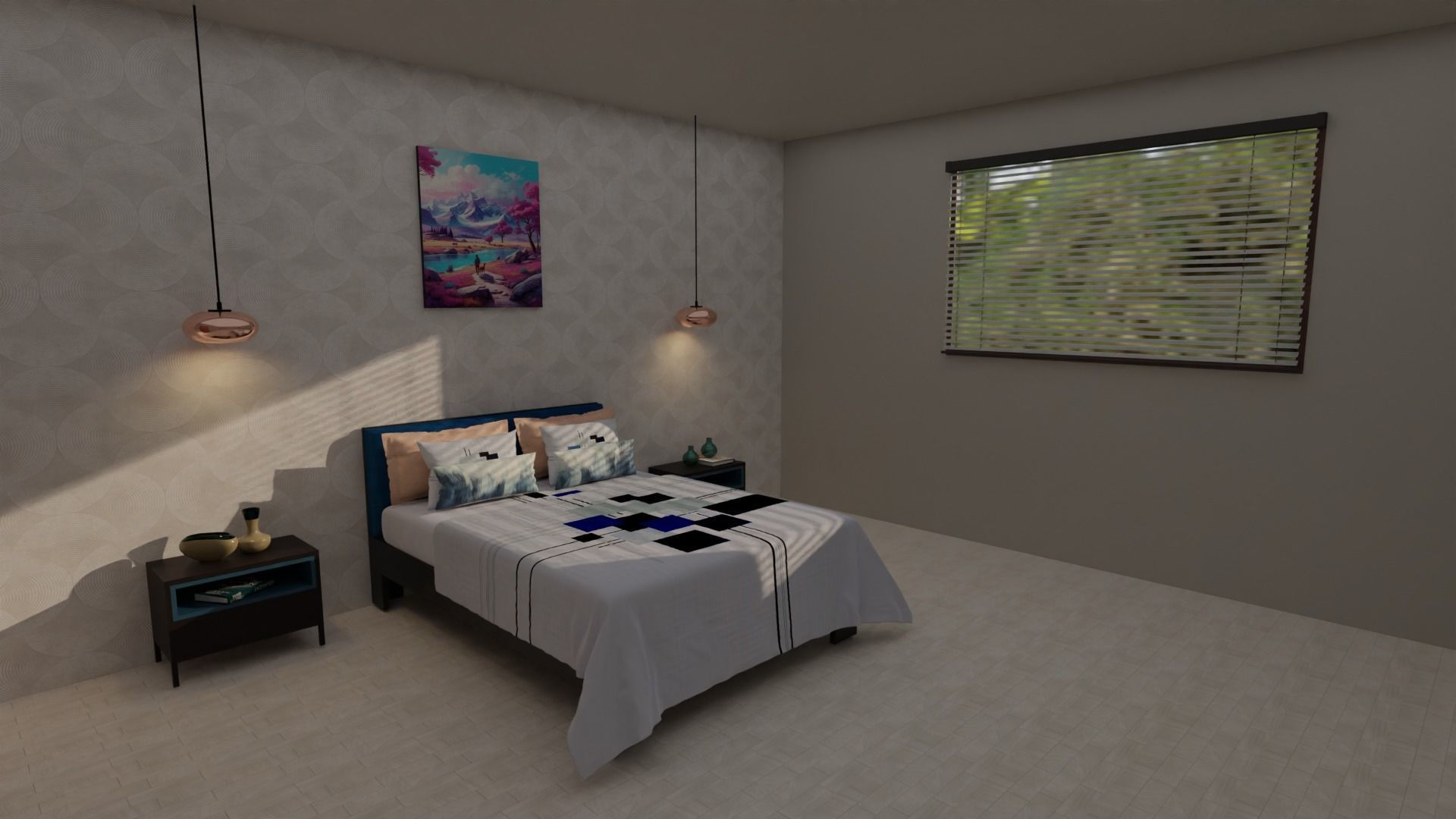 Bedroom 3D model | CGTrader