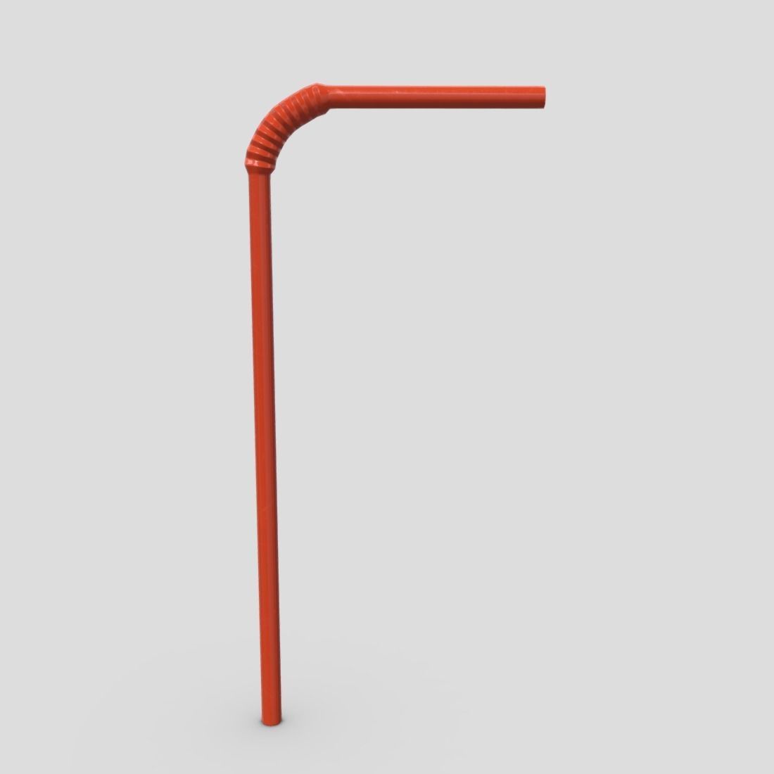 CC0 - Drinking Straw free VR / AR / low-poly 3D model | CGTrader