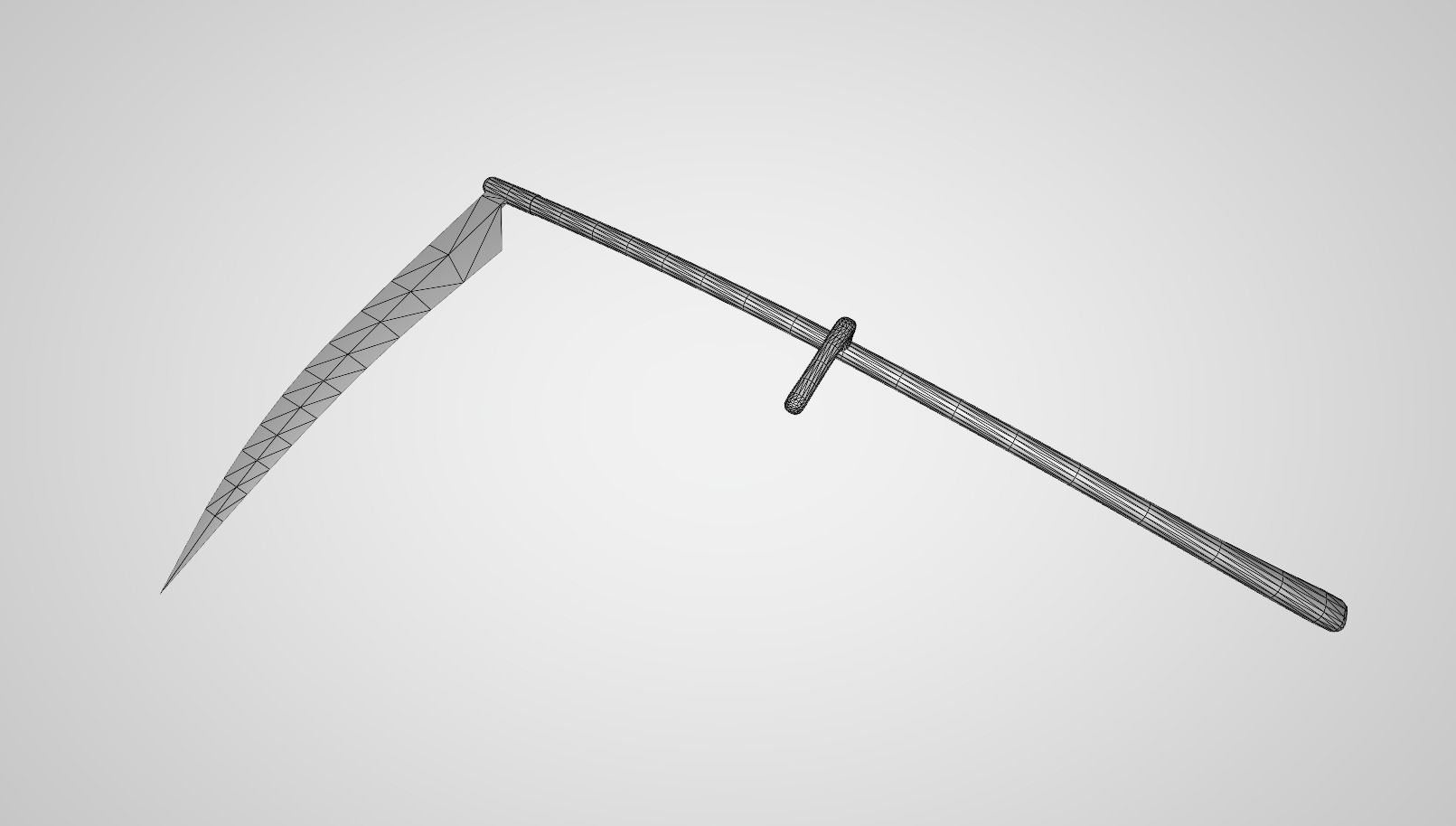 Scythe free VR / AR / low-poly 3D model | CGTrader