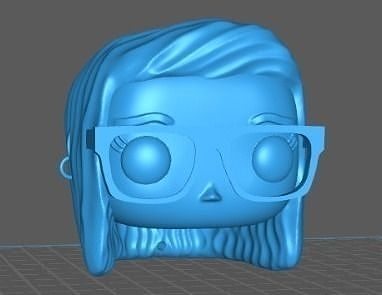 Funko Custom Mujer 3D model 3D printable | CGTrader