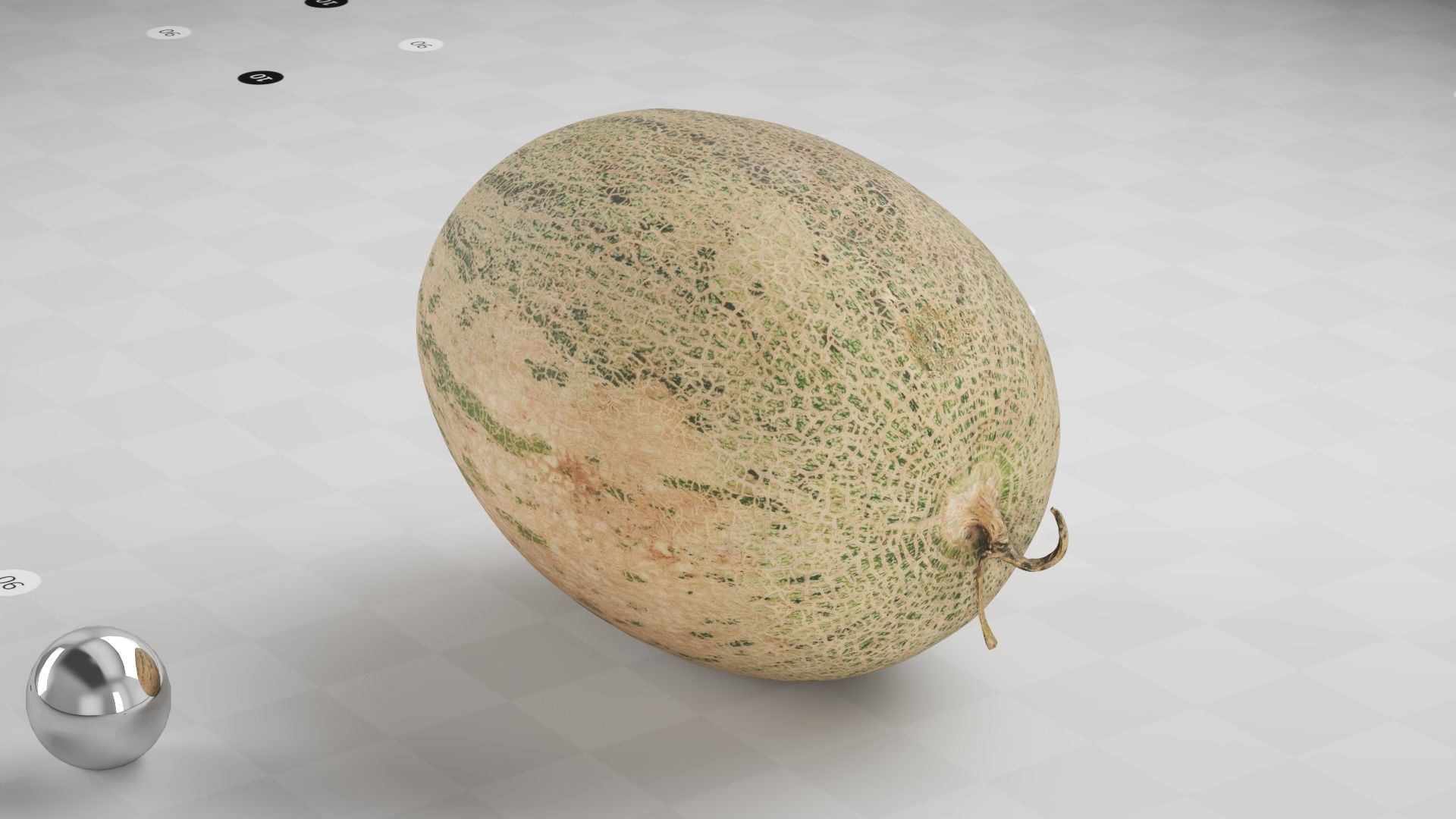 Sweet Melon - Photogrammetry Scan 3D model | CGTrader