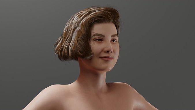 Realistic Female - Chai 3D model rigged | CGTrader