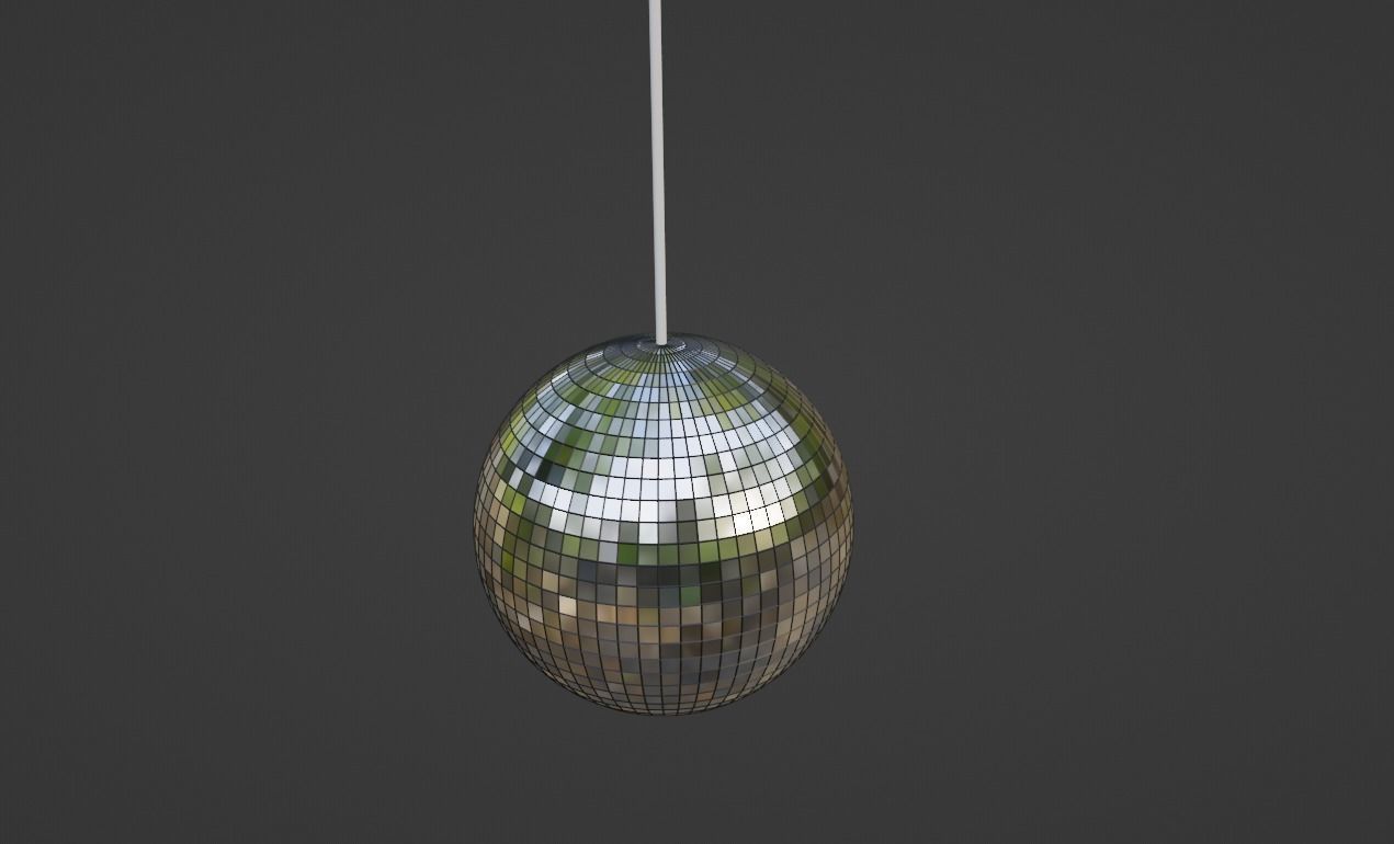 Disco Ball free 3D model | CGTrader
