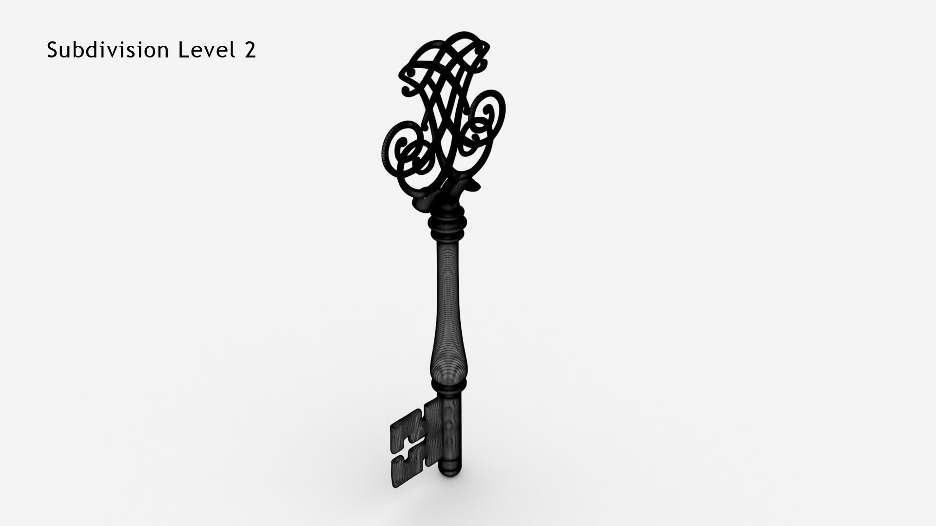 Gold Key 3D model | CGTrader