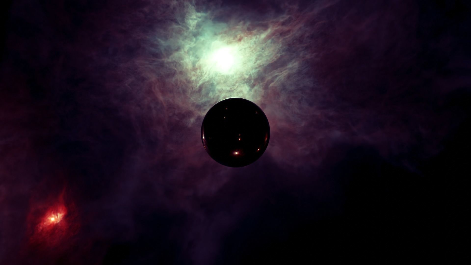 3D model Space and cosmos HDRI Sci-fi 3D Model Collection VR / AR / low ...