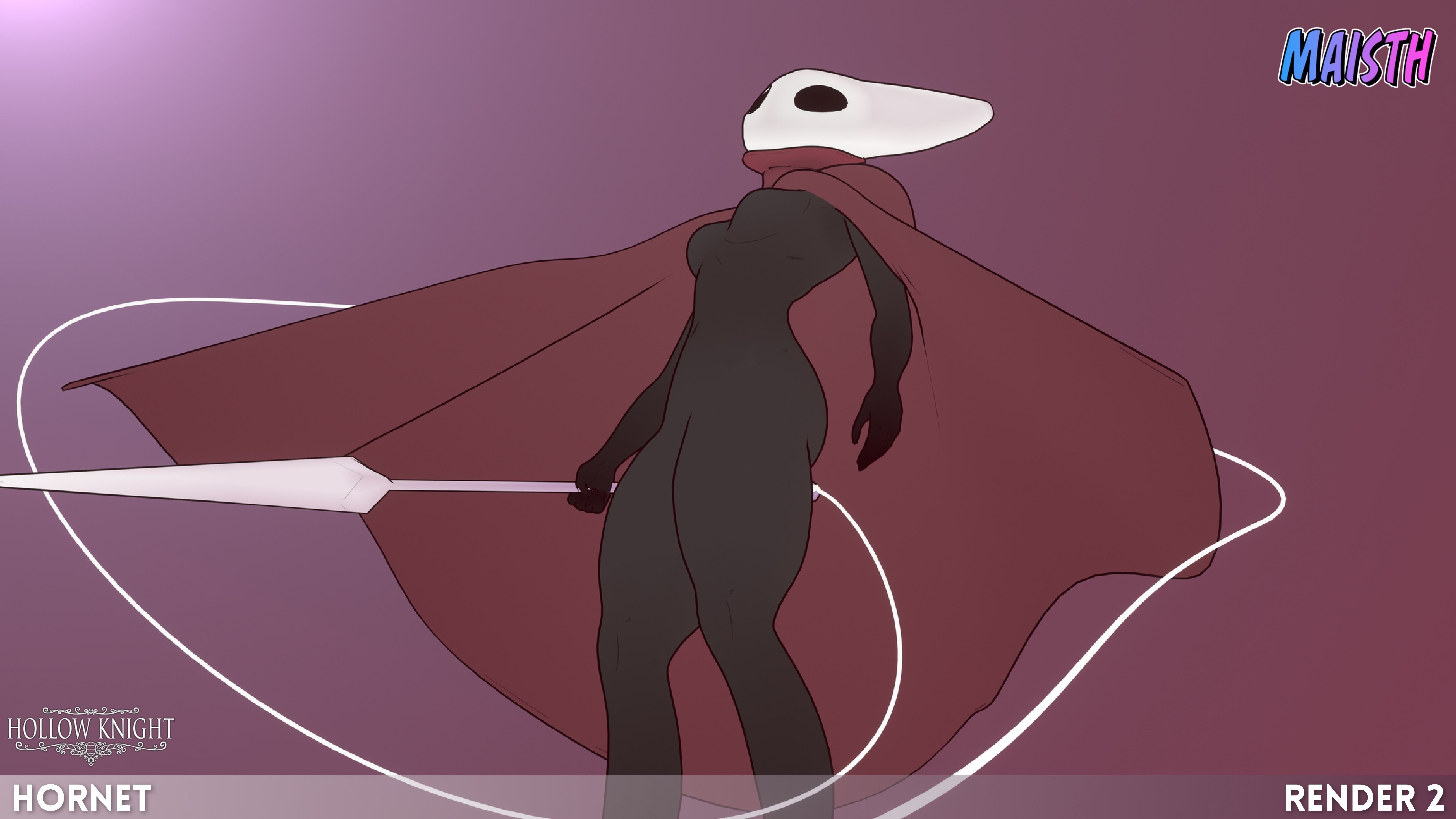 Hornet - Hollow Knight - 3D Model - Rigged 3D model rigged | CGTrader