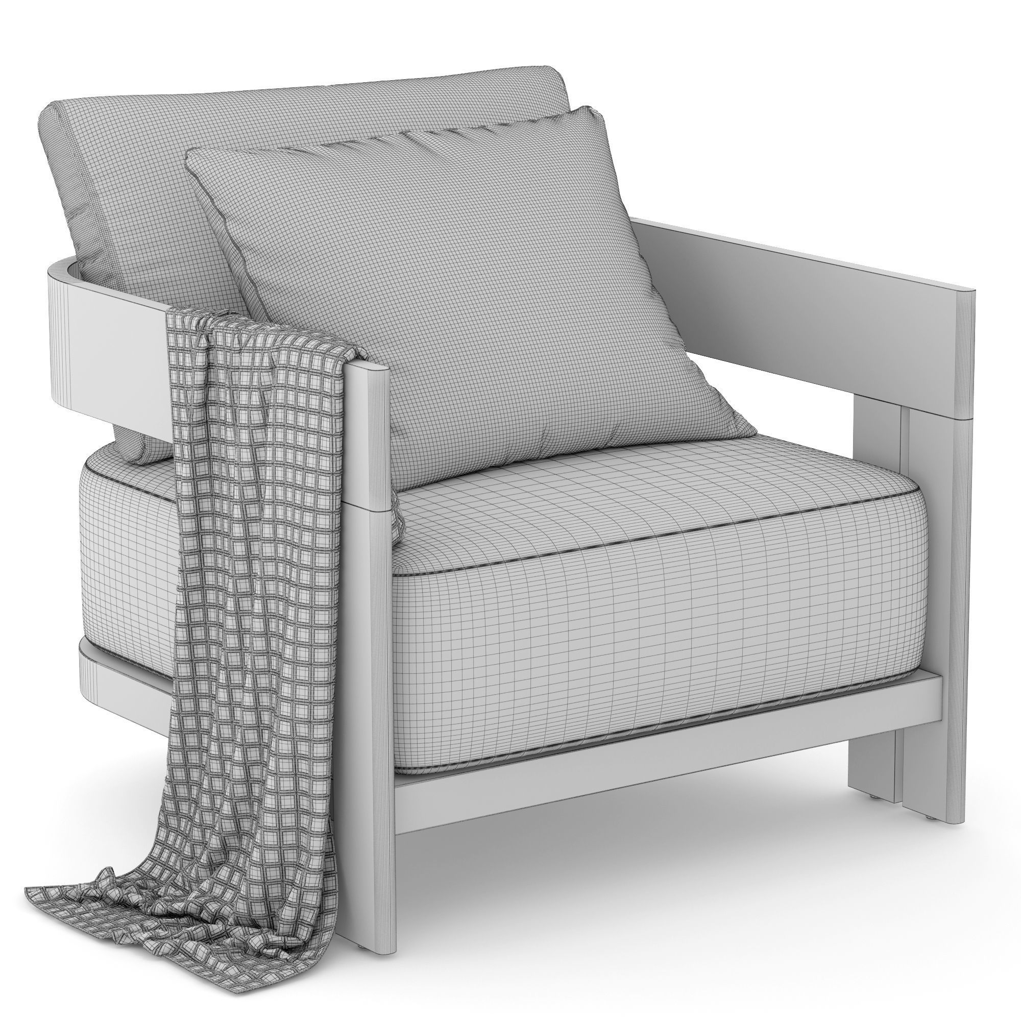 RH Outdoor Matira collection 3D model | CGTrader