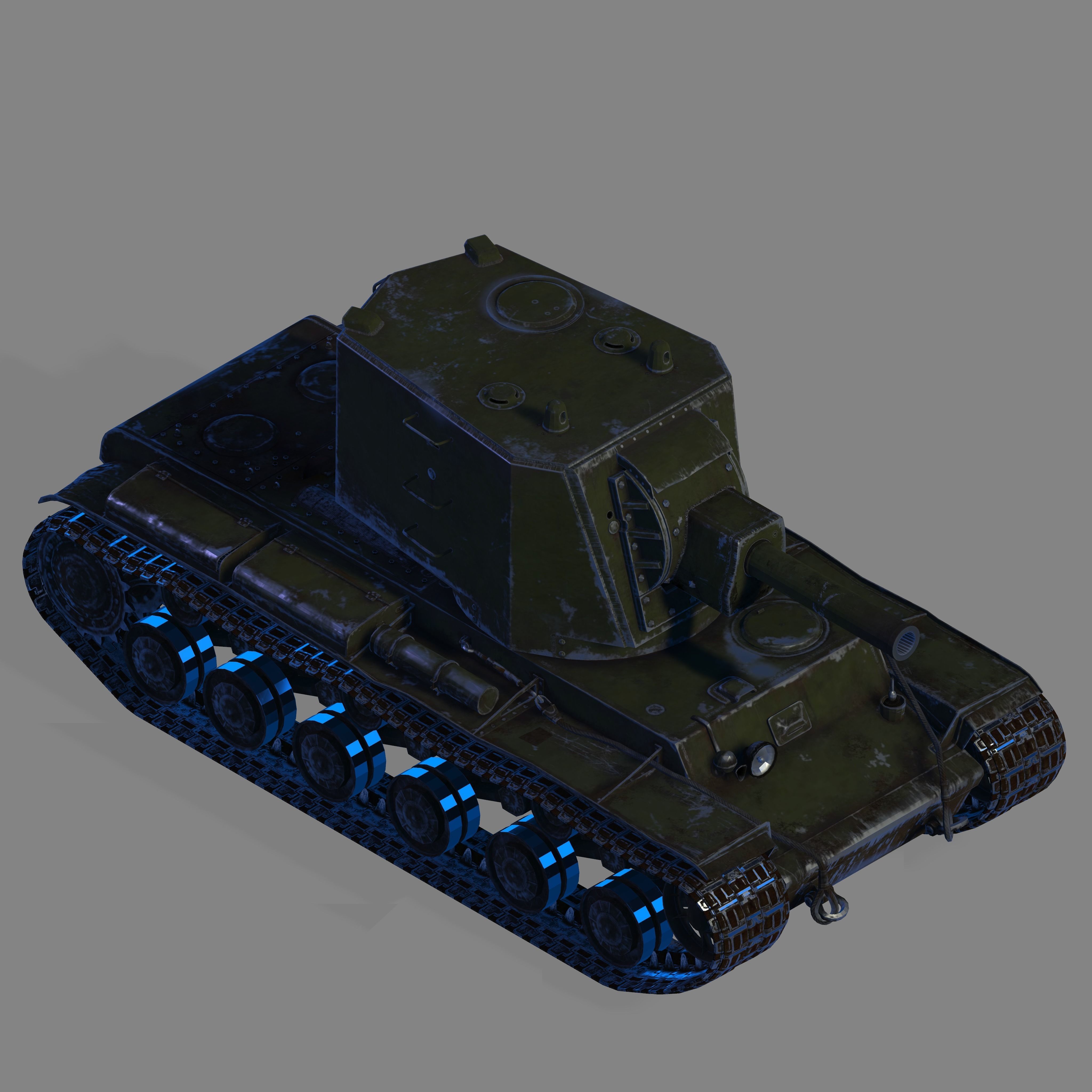 KV 2 1939 3D model | CGTrader
