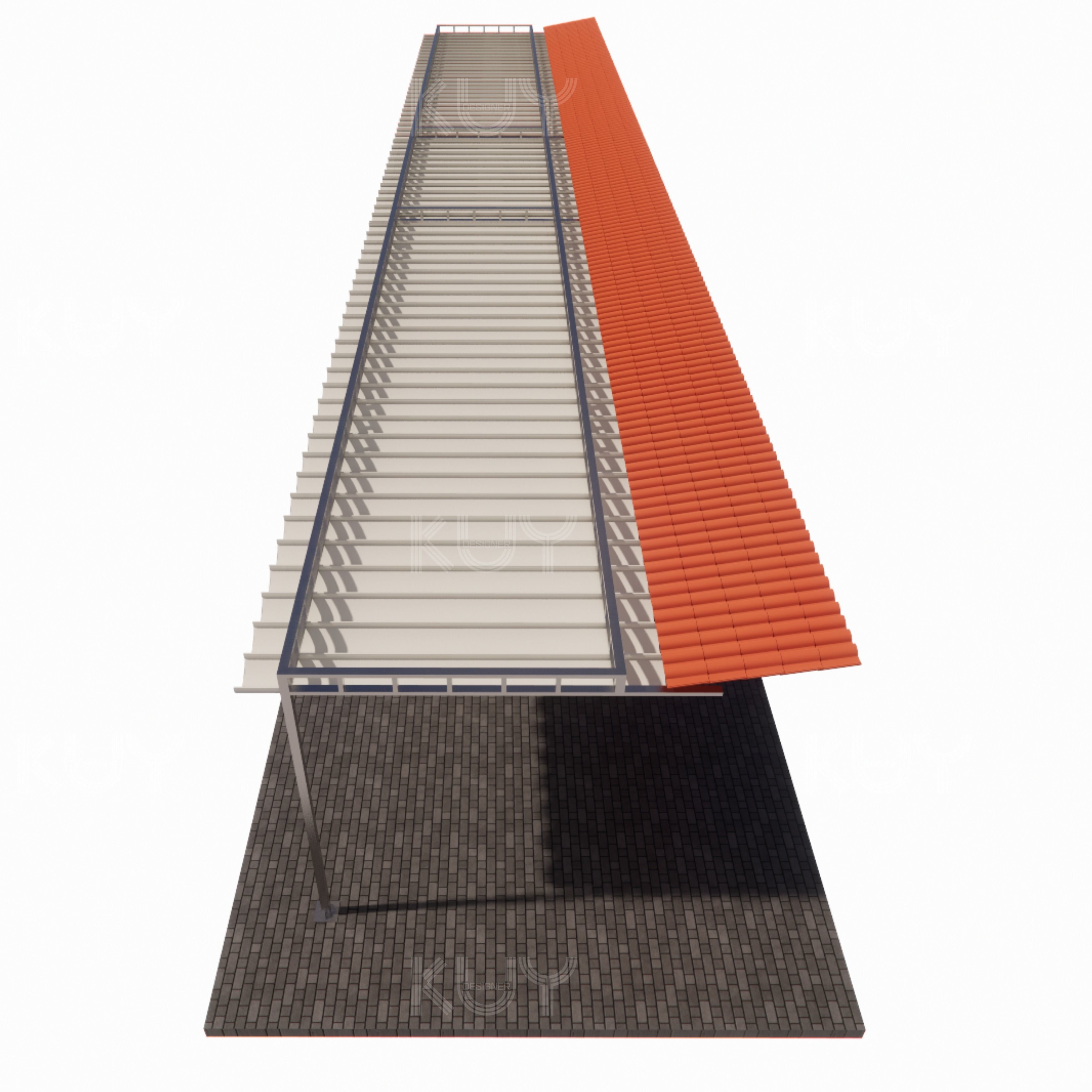 Retracable Roof 3D model | CGTrader