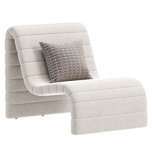 Zurich Occasional Chair 3D model | CGTrader