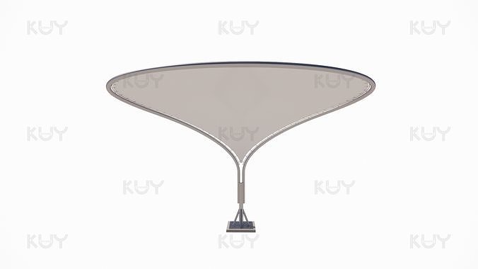 petal module one petal 3D model | CGTrader