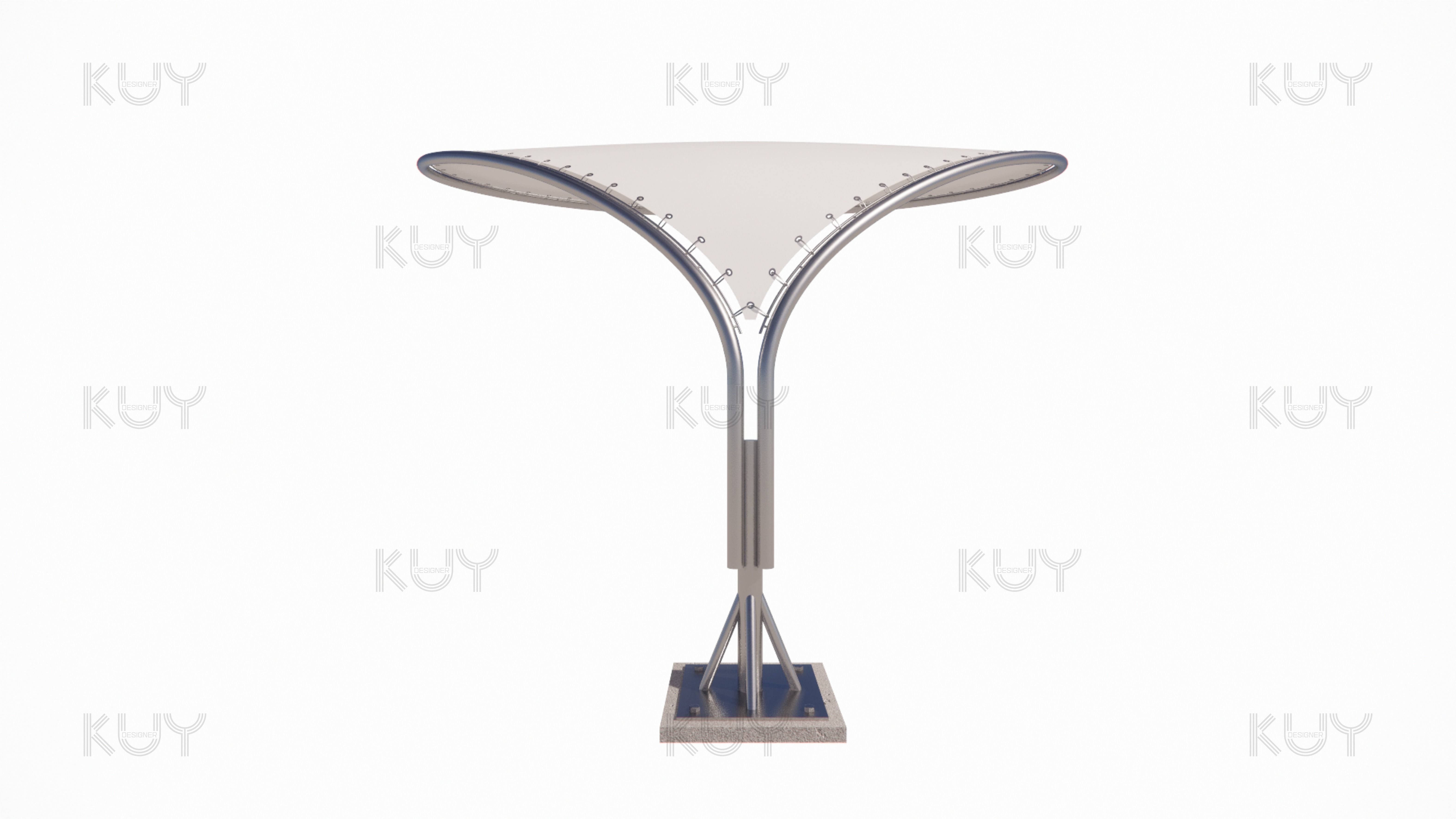 petal module one petal 3D model | CGTrader