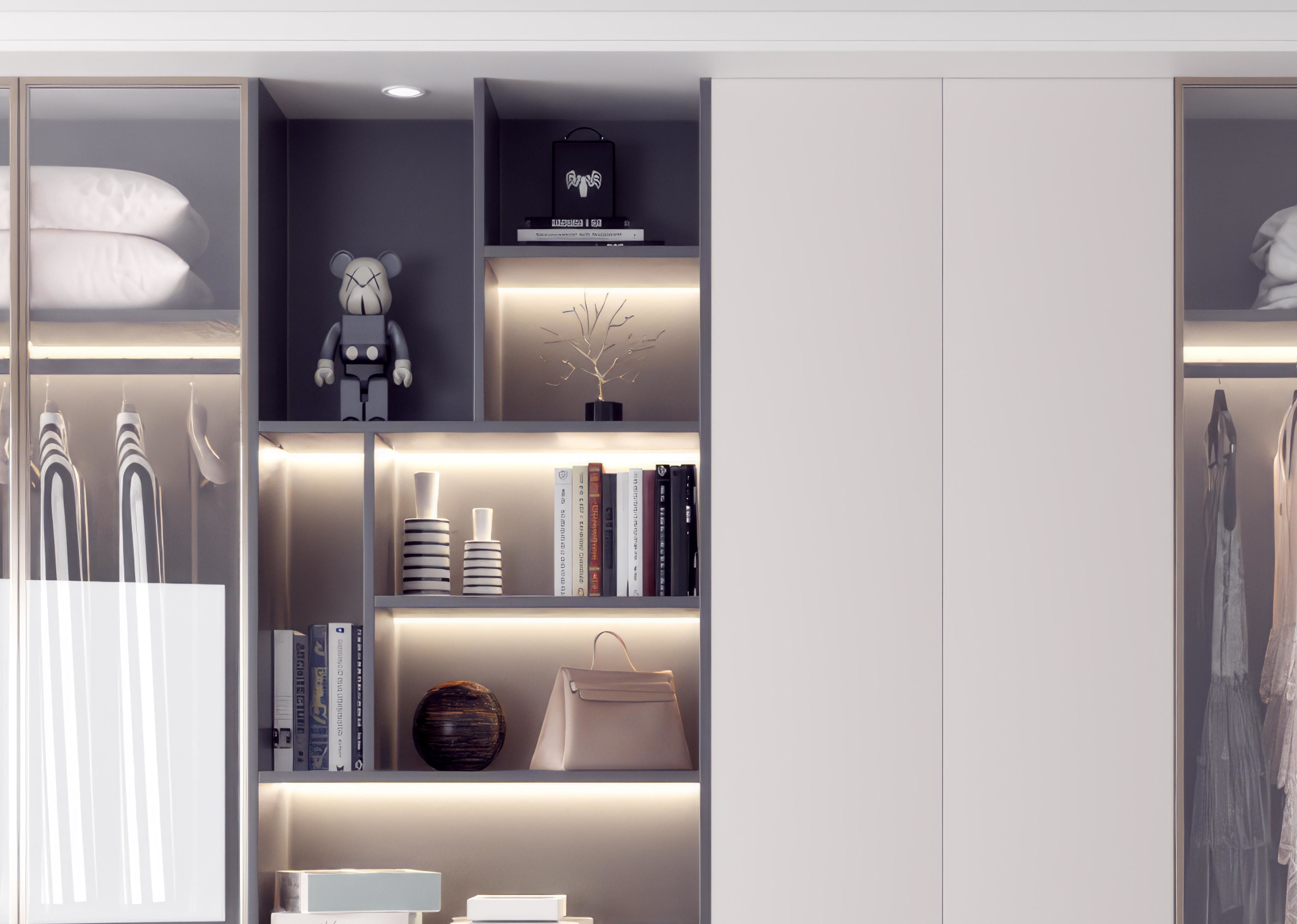 Cabinets monomer decoration Modern wardrobe 3D model | CGTrader