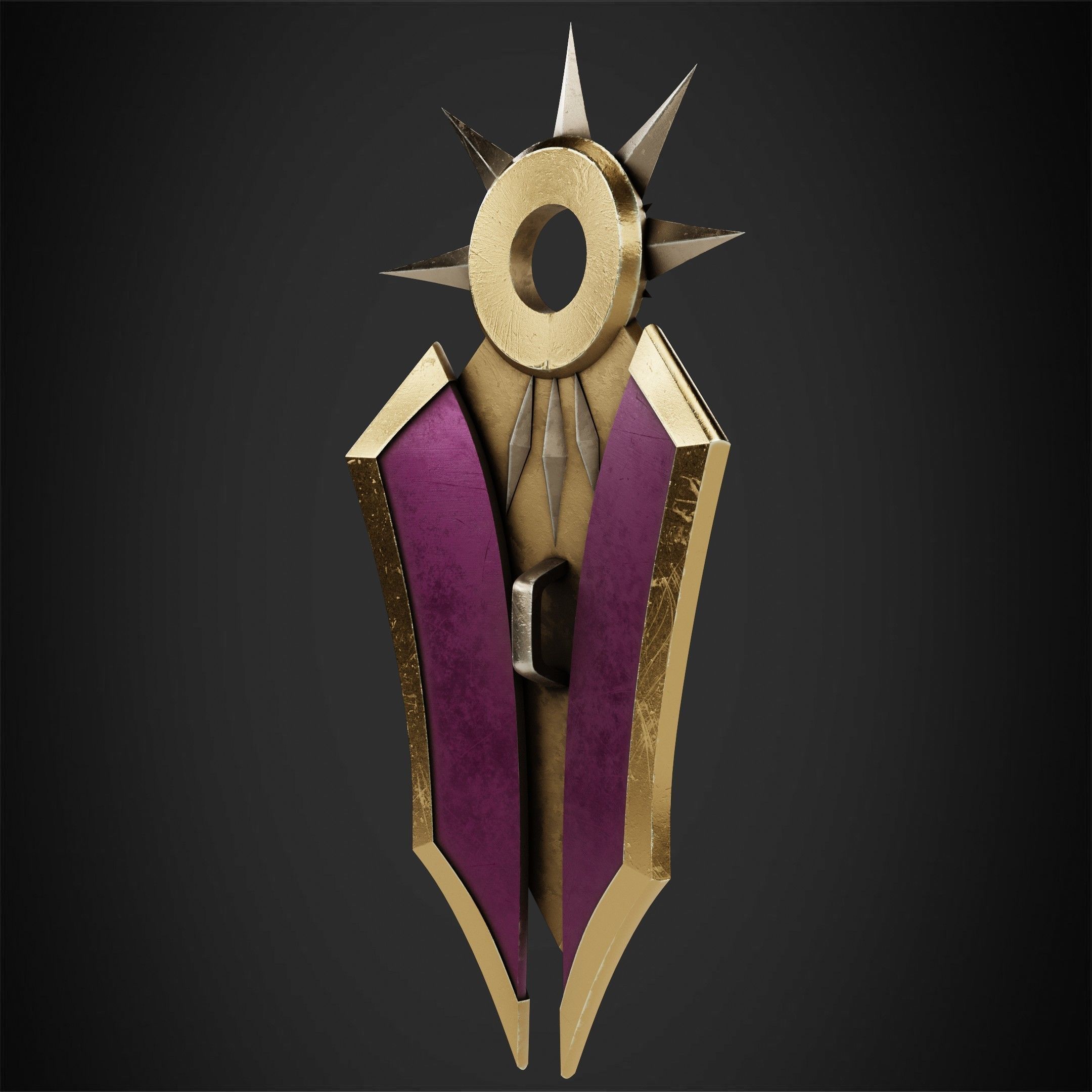 League of Legends Leona Shield of Daybreak for Cosplay 3D model 3D ...