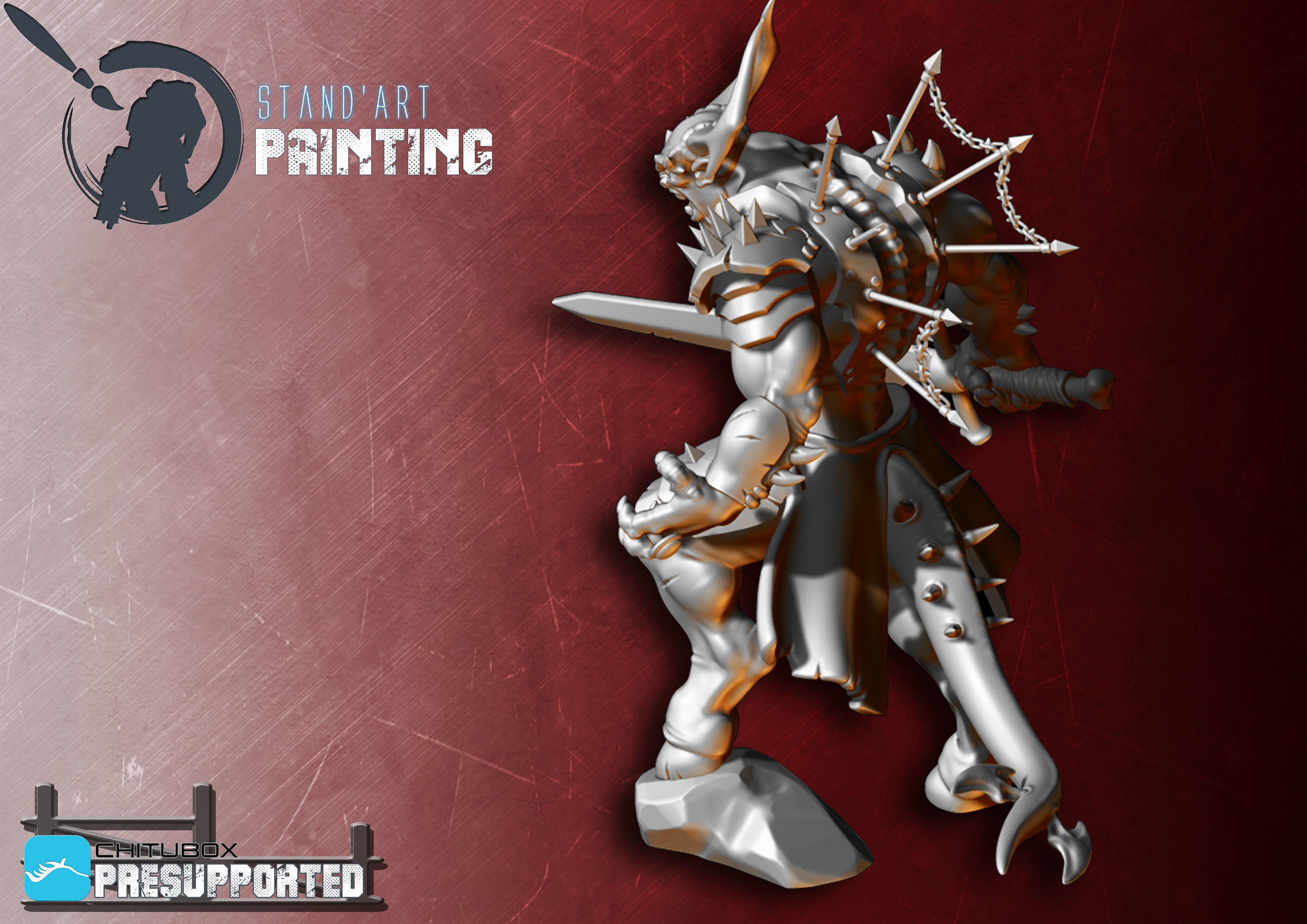 The warmonger 3D model | CGTrader
