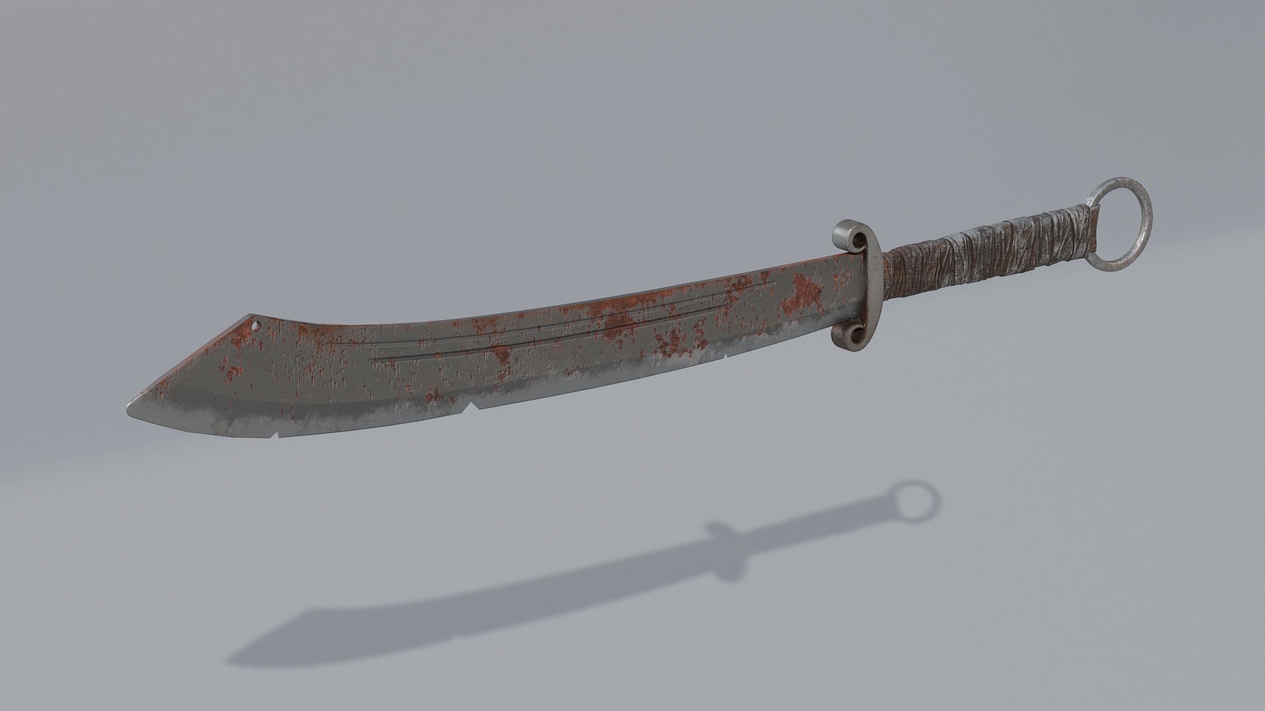 Twenty Ninth Army Battle Sword Anti Japanese Great Sword 3D model ...