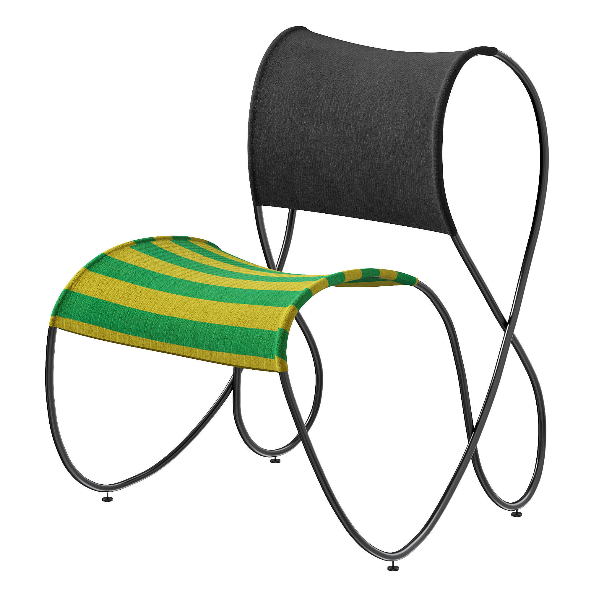 Modou small armchair by Ron Arad 3D model | CGTrader