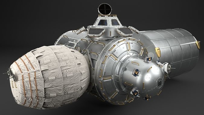 Node Three Tranquility Module of ISS 2023 3D model | CGTrader
