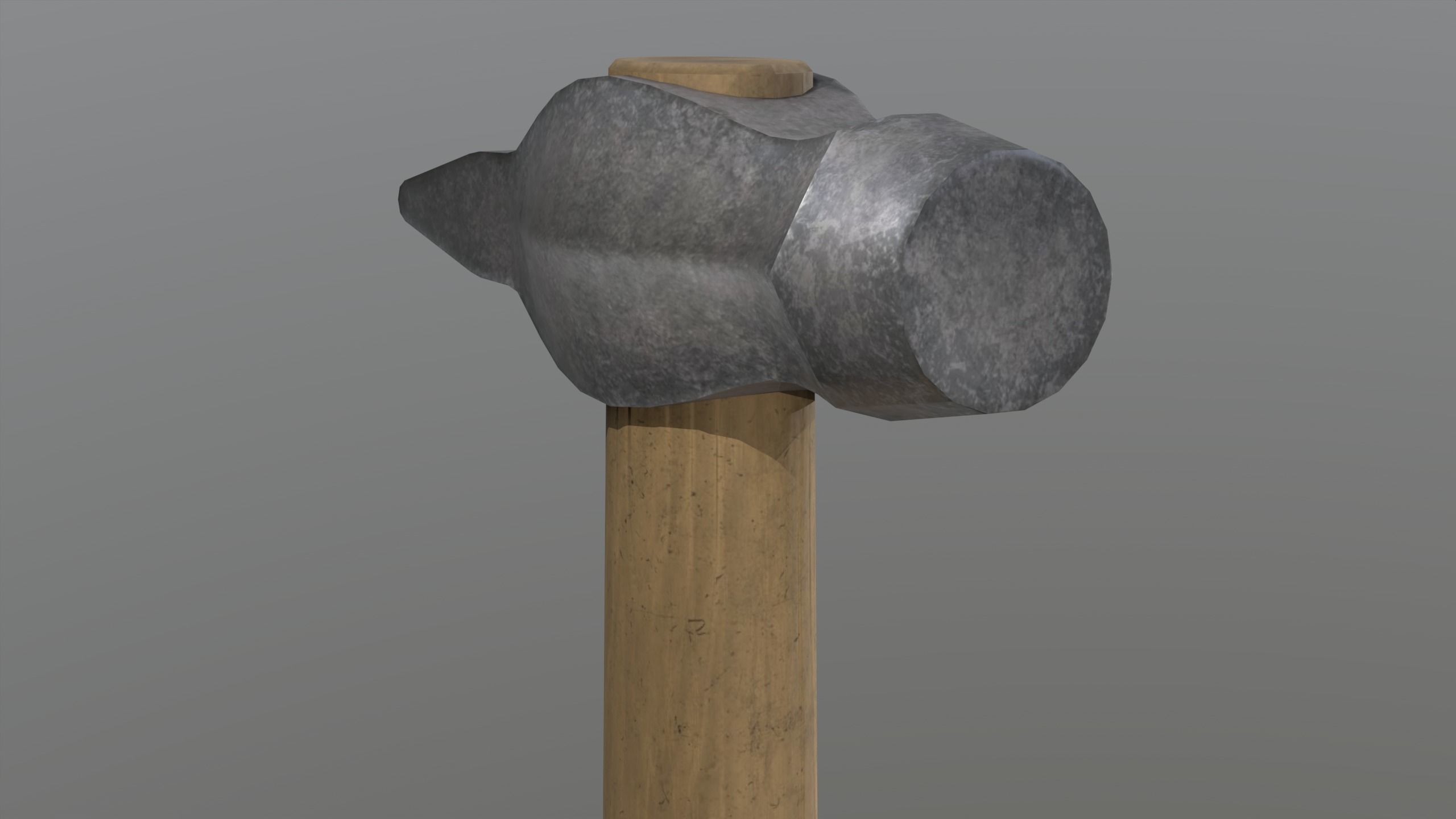 3D model hammer 3d lowpoly VR / AR / low-poly | CGTrader