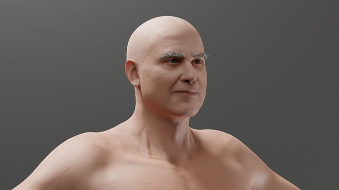 Realistic Male - Anthony 3D model rigged | CGTrader