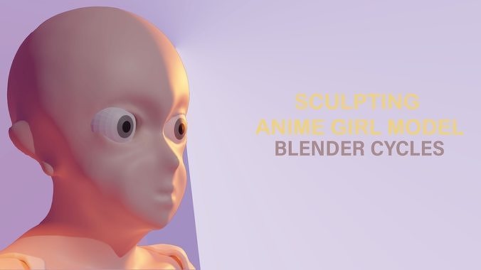 3d anime body sculpting 3D model | CGTrader