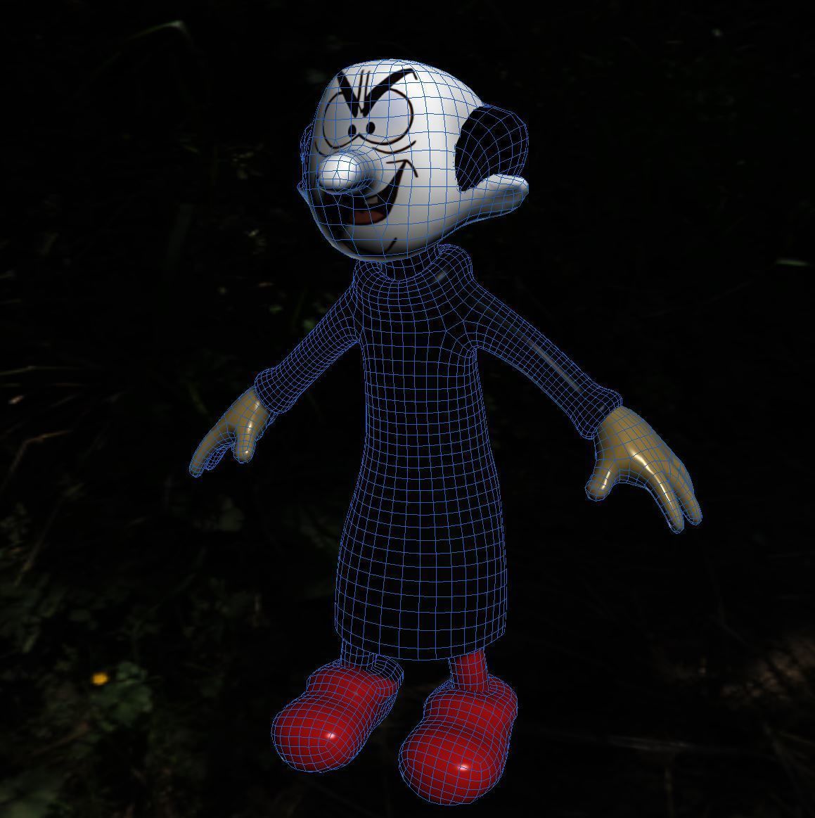 3D model Gargamel VR / AR / low-poly | CGTrader