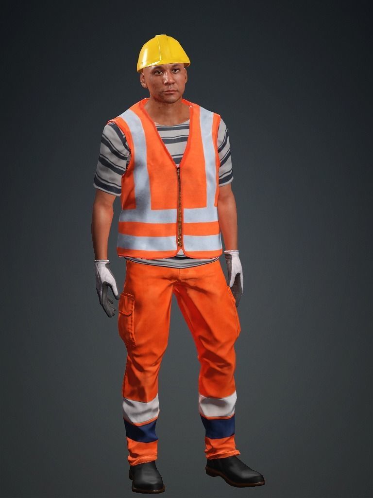 Rigged Blender Man-N 3D Model 3D model animated rigged | CGTrader