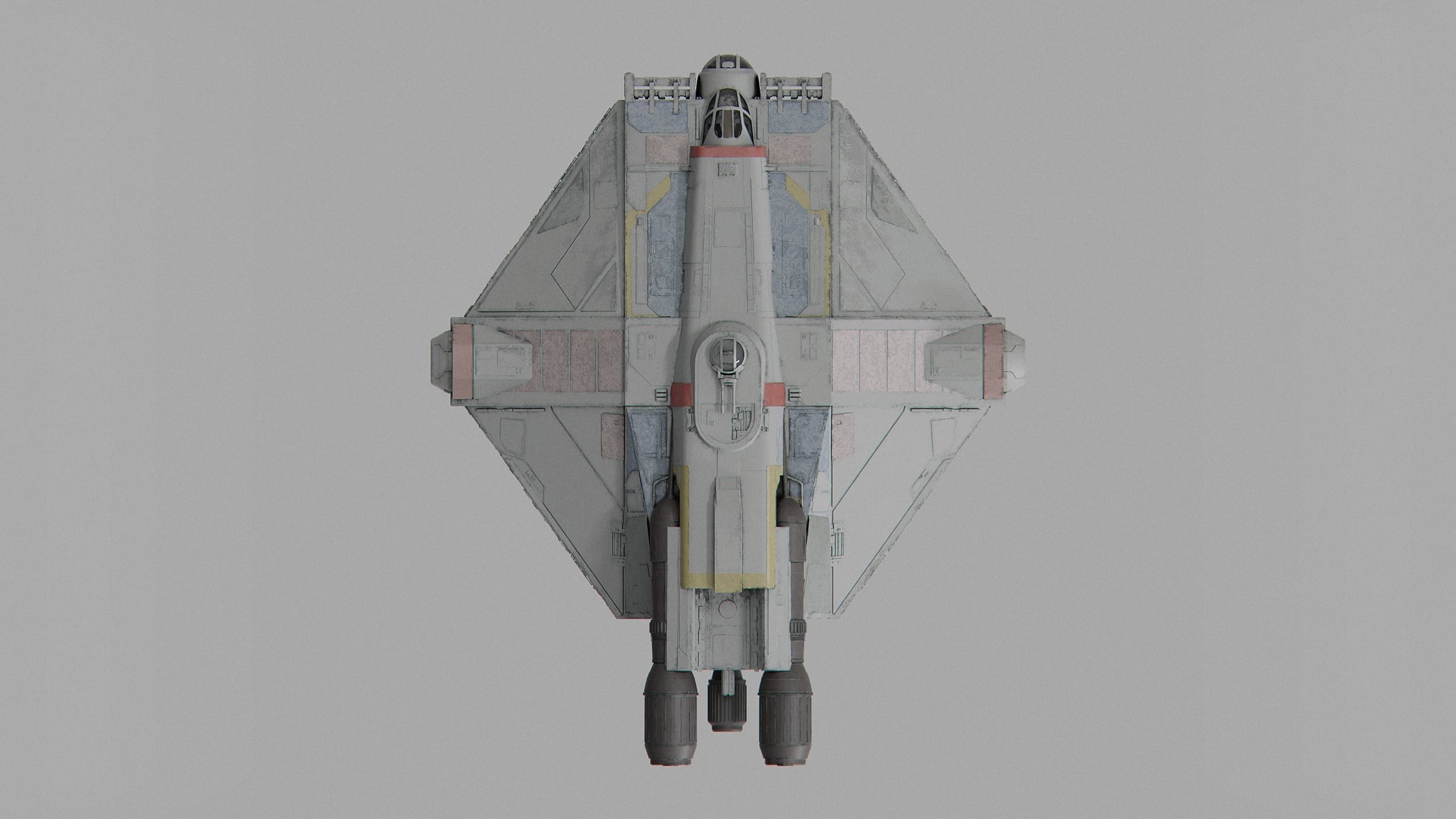 VCX-100 Ghost - Star Wars Ahsoka 3D model | CGTrader