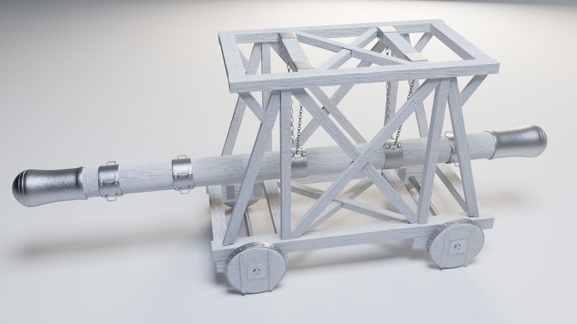 Medieval Battering Ram 3D model | CGTrader