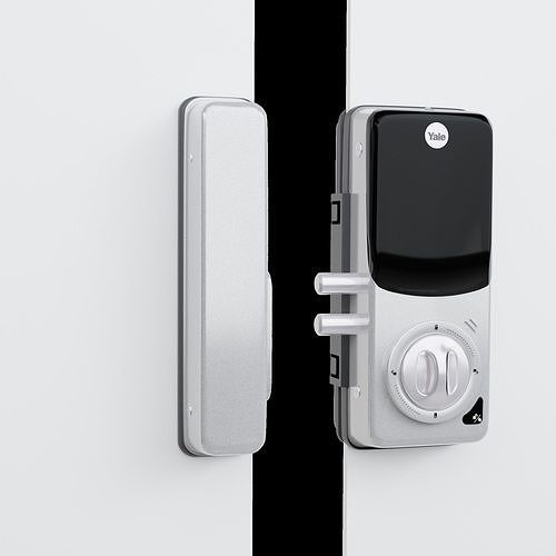 3D model Large Digital Door Lock Low-poly 3D model YDG413A VR / AR ...