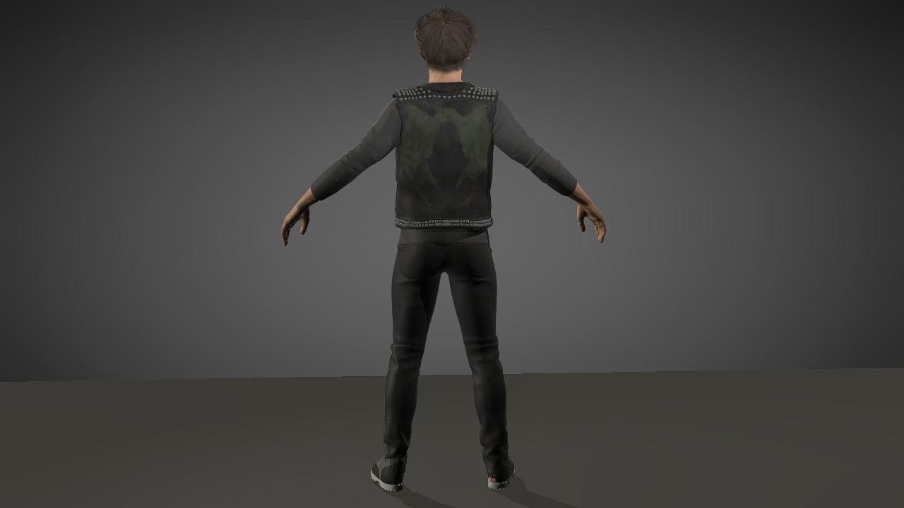 3D model Realistic male Peter parker VR / AR / low-poly | CGTrader