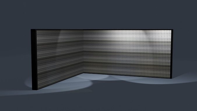 3D model Gun wall Panel VR / AR / low-poly | CGTrader