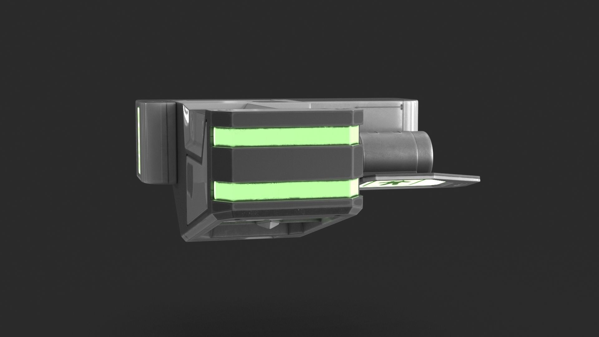 3D model Sci Fi Scanner Display v3 VR / AR / low-poly | CGTrader