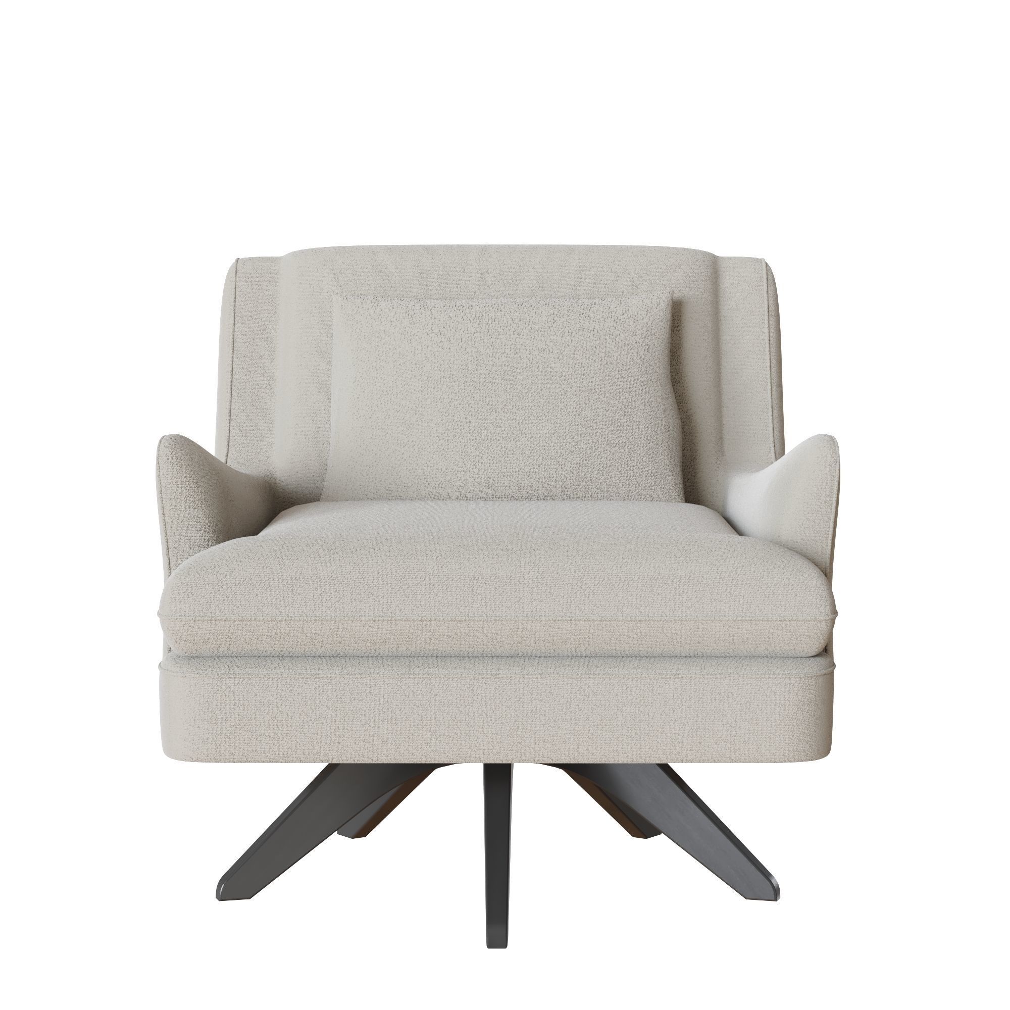 Venetian Lounge Chair Armchair by Holly Hunt 3D model rigged | CGTrader