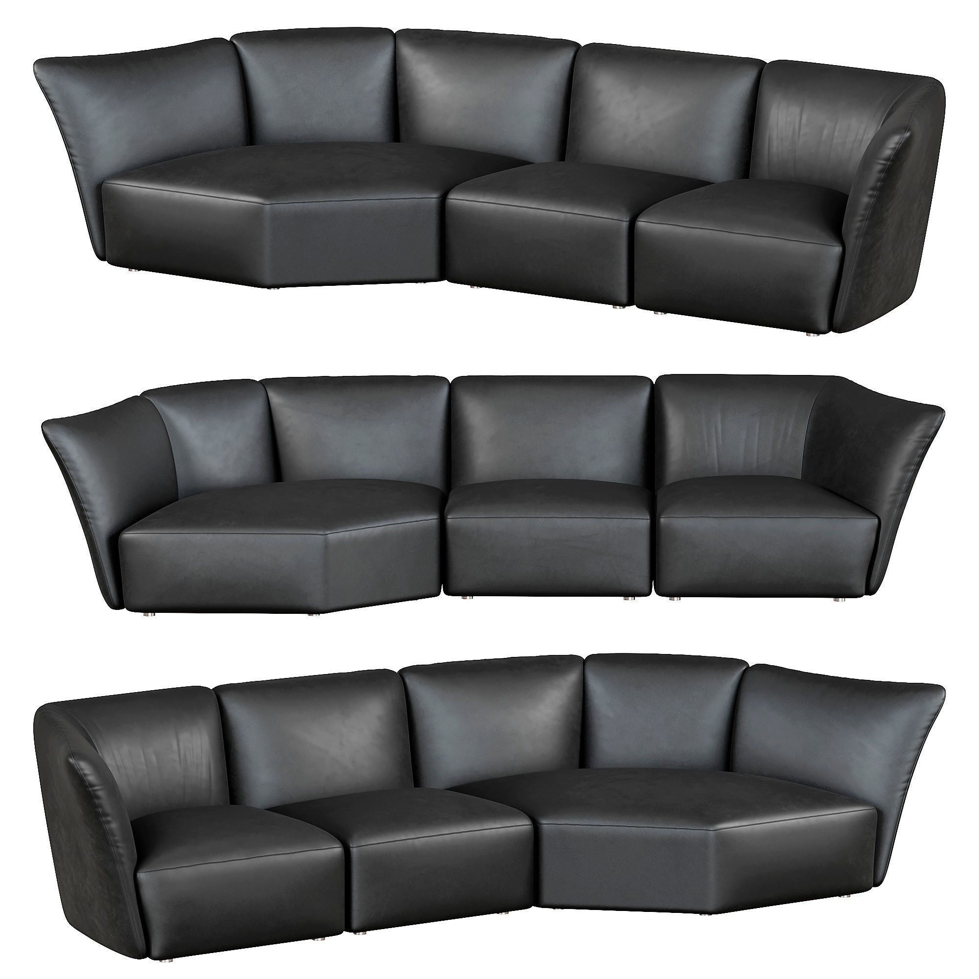 Timeless Sofa by Natuzzi 3D model | CGTrader